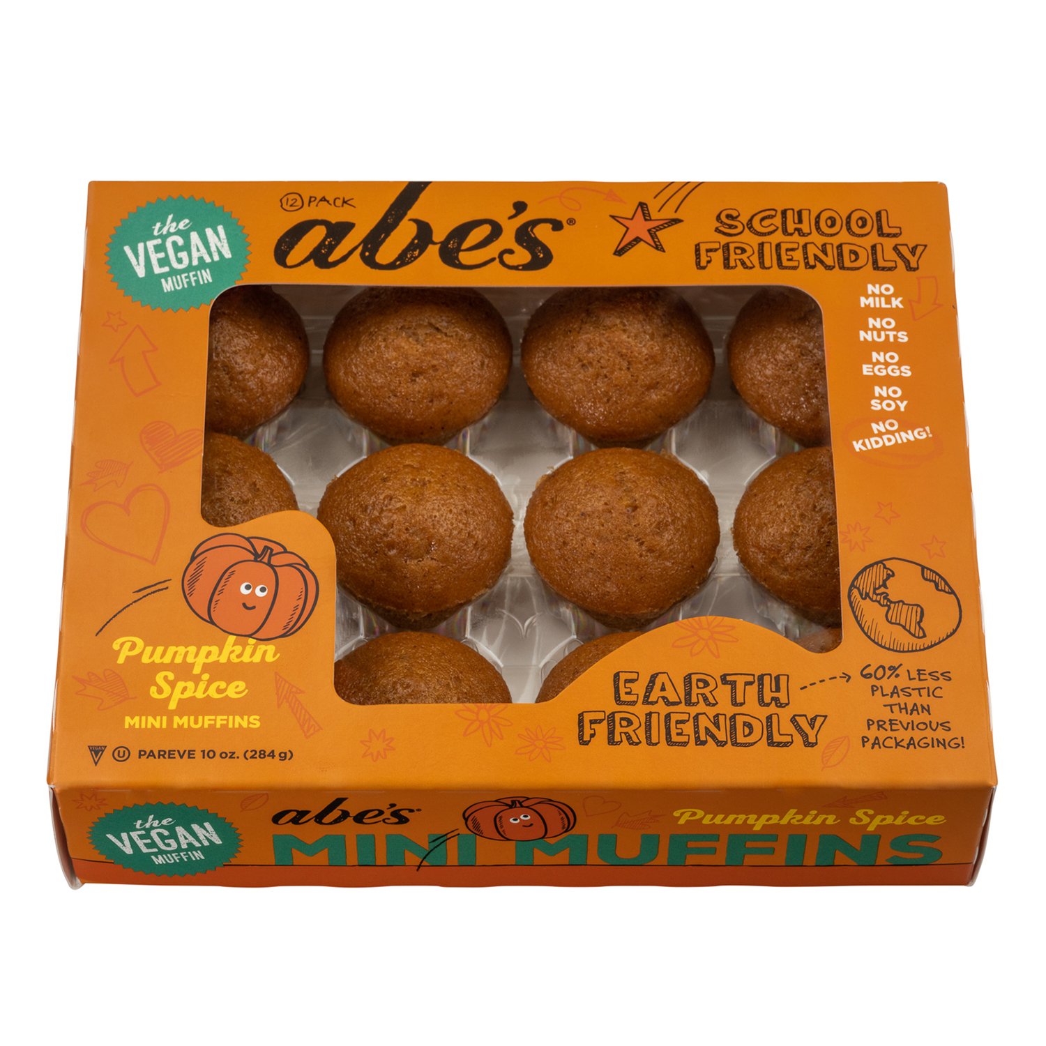 Abe's Vegan Mini Muffins - Pumpkin Spice - Shop Muffins at H-E-B
