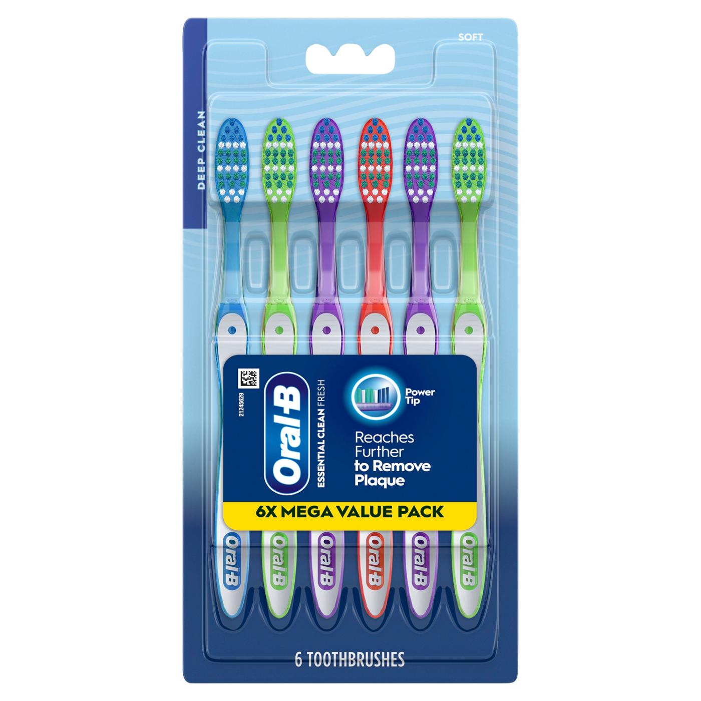 Oral-B Fresh & Clean Toothbrushes - Soft - Shop Toothbrushes at H-E-B