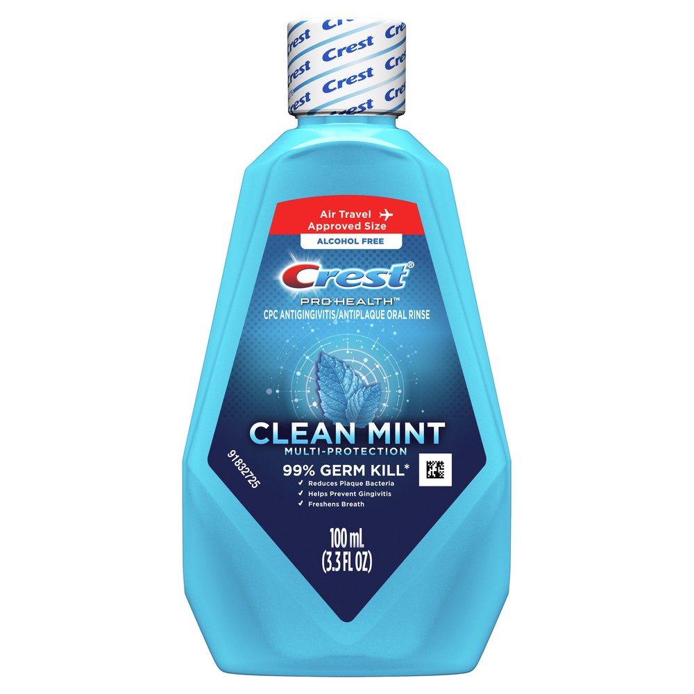 Crest Pro Health Multi Protection Oral Rinse - Clean Mint - Shop ...