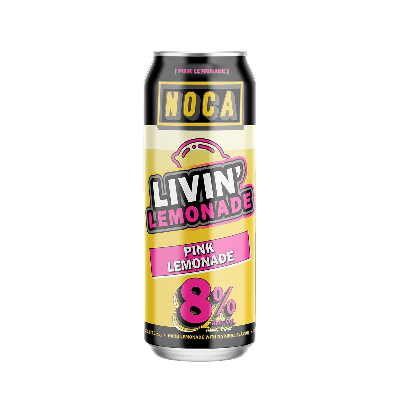NOCA Livin Lemonade Pink Lemonade - Shop Malt beverages & coolers at H-E-B