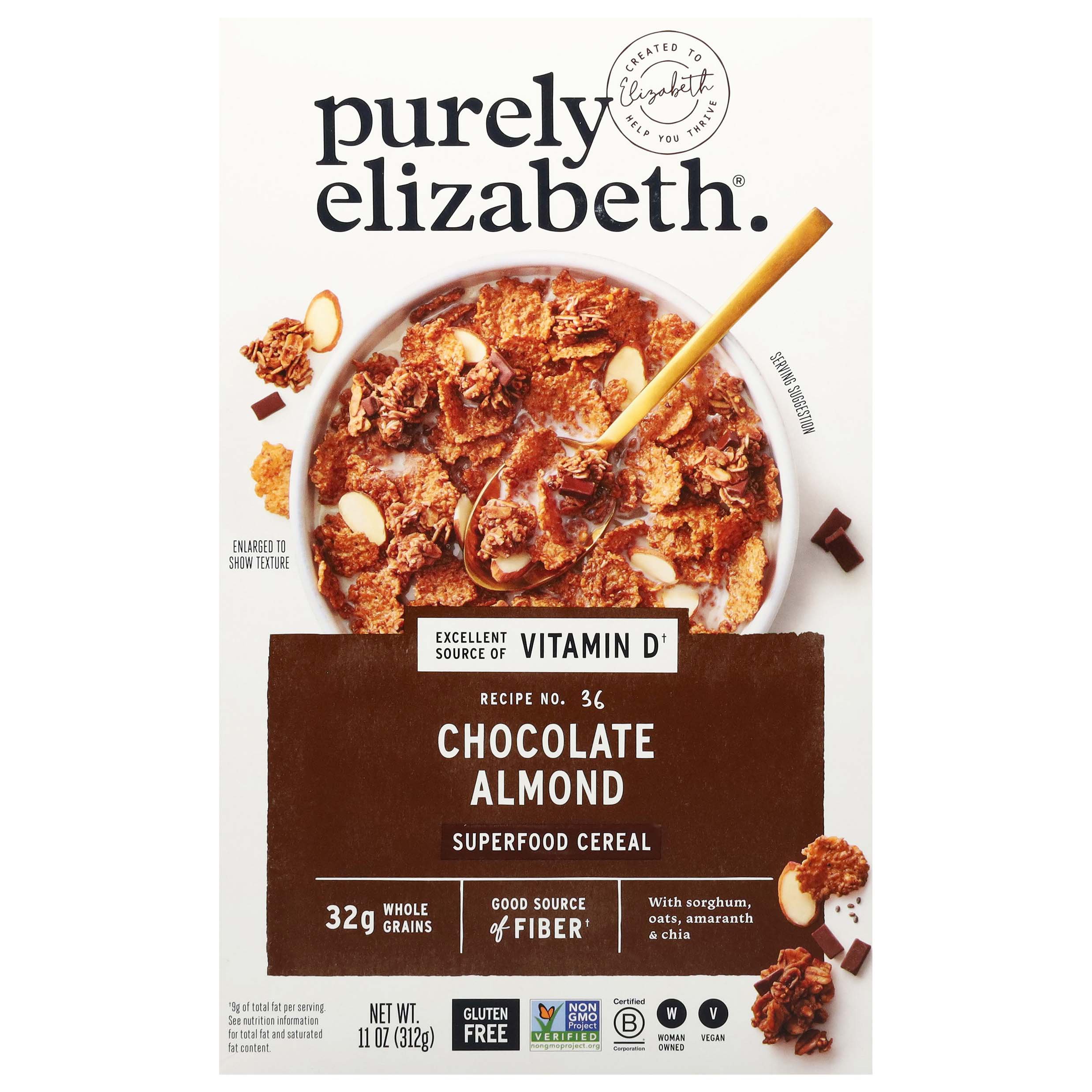 Purely Elizabeth Chocolate Almond Cereal - Shop Cereal at H-E-B
