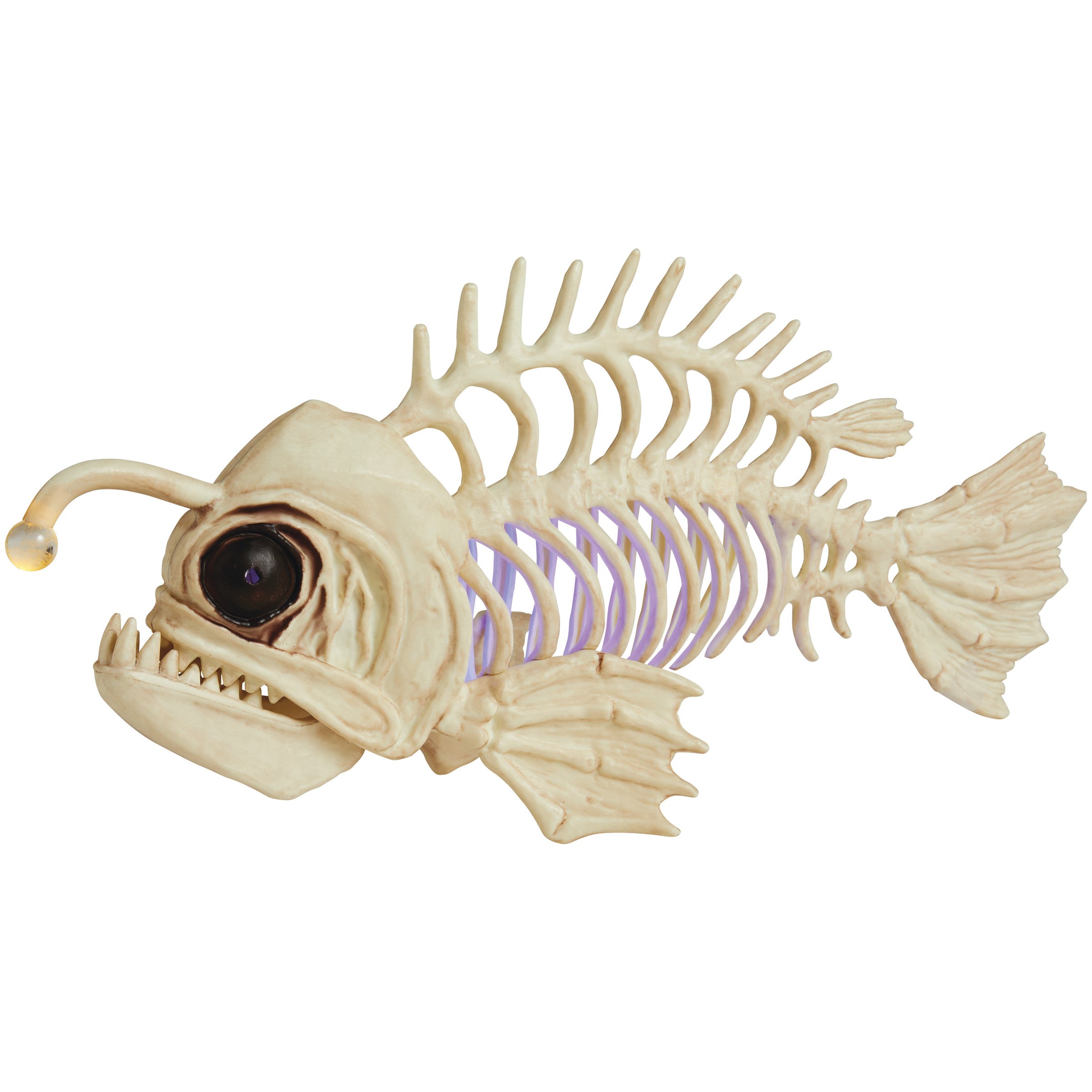 Destination Holiday Halloween Light Up Angler Fish Skeleton - Shop ...