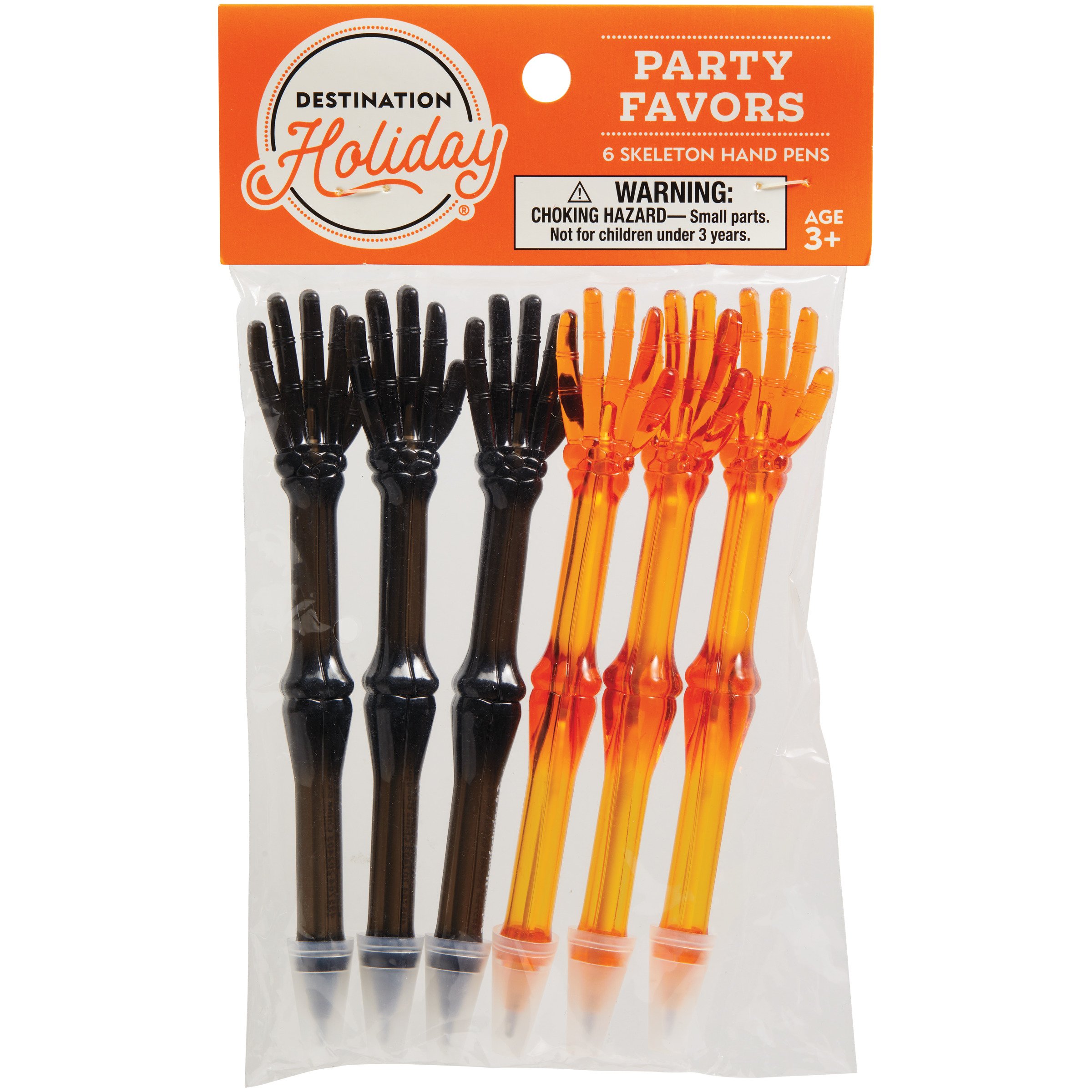 Destination Holiday Halloween Skeleton Hand Pens - Shop Favors at H-E-B
