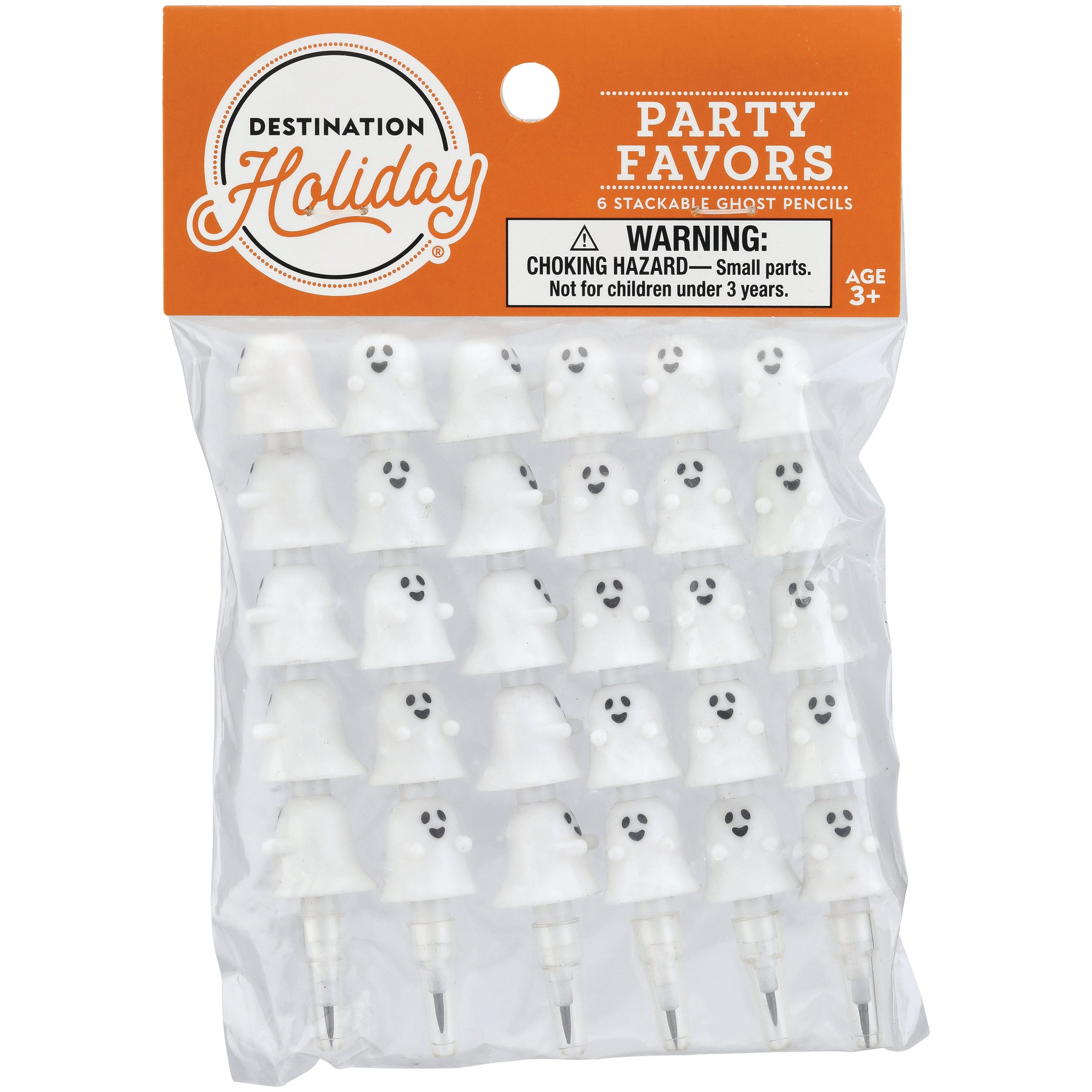 Destination Holiday Halloween Stackable Ghost Pencils - Shop Favors at ...