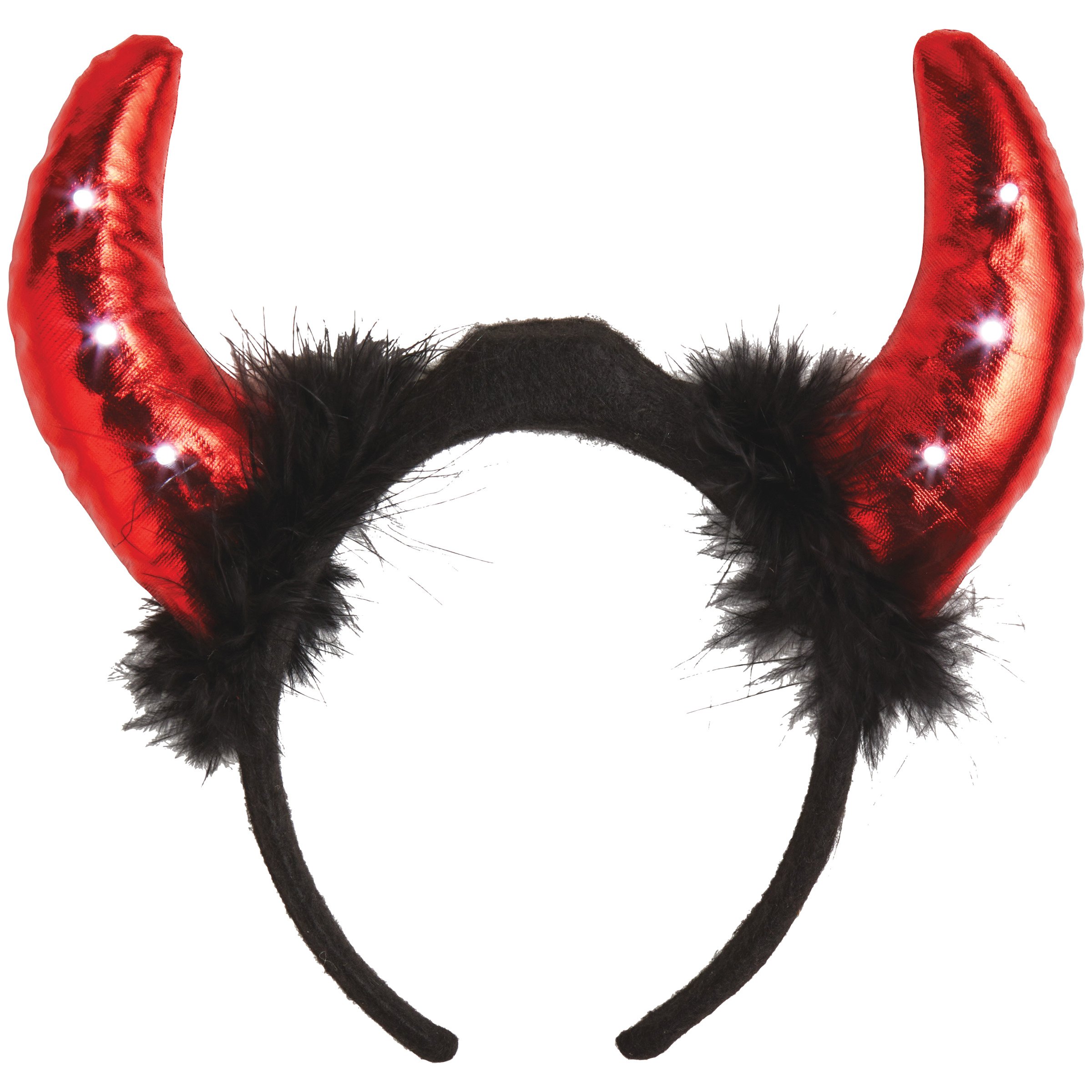 Destination Holiday Halloween Devil Horns LED Lighted Headband - Shop ...