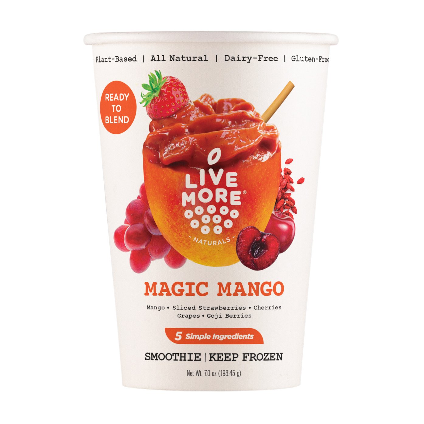 LiveMore Magic Mango Smoothie Cup - Shop Juice & smoothies at H-E-B