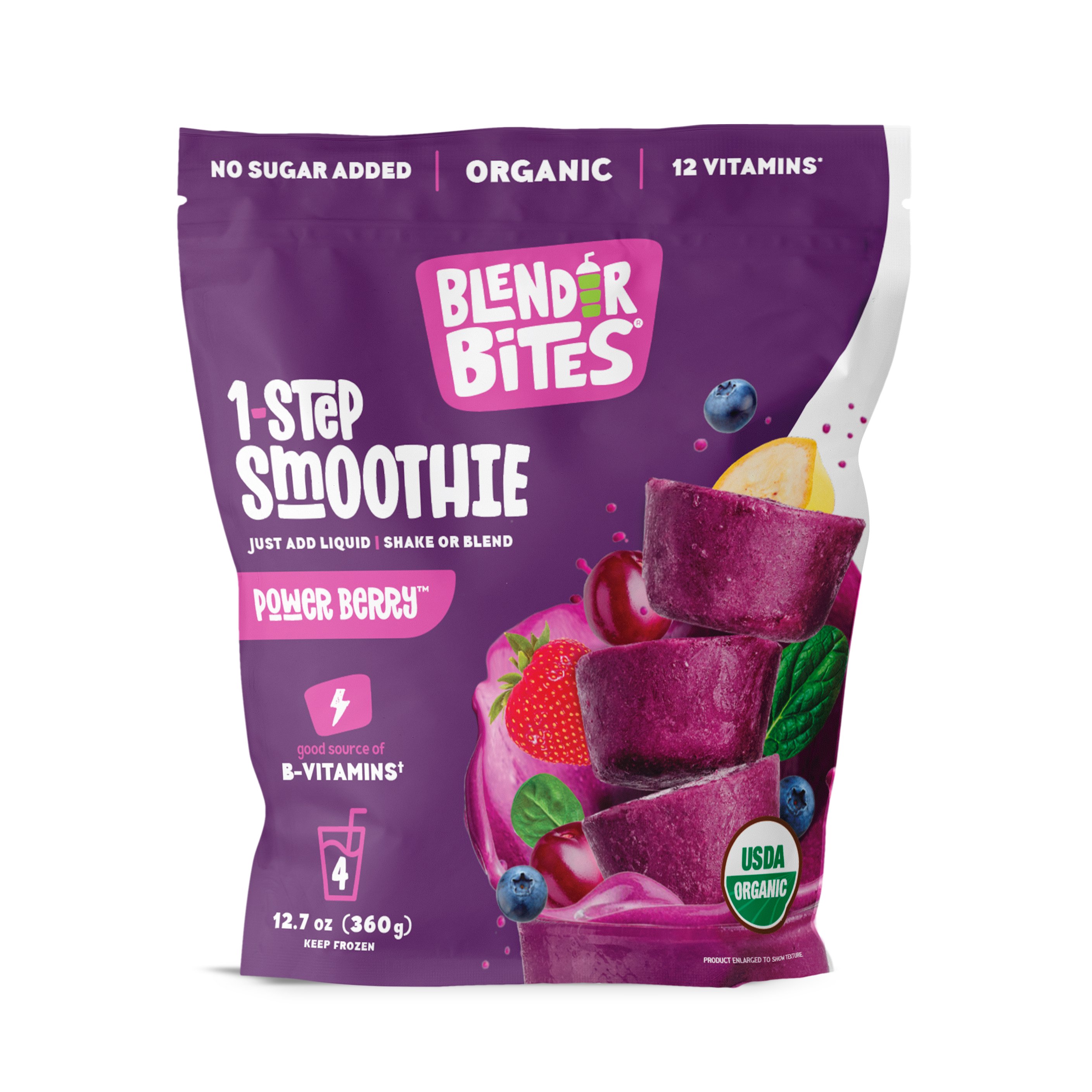 Blender Bites 1-Step Smoothie Power Berry - Shop Juice & smoothies at H-E-B