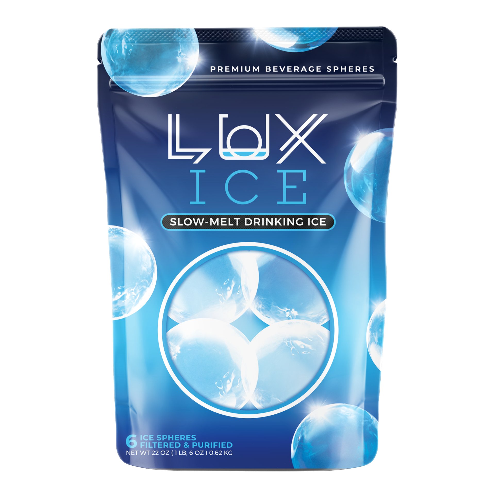 Lux Ice Slow Melt Drinking Ice Spheres - Shop Ice at H-E-B