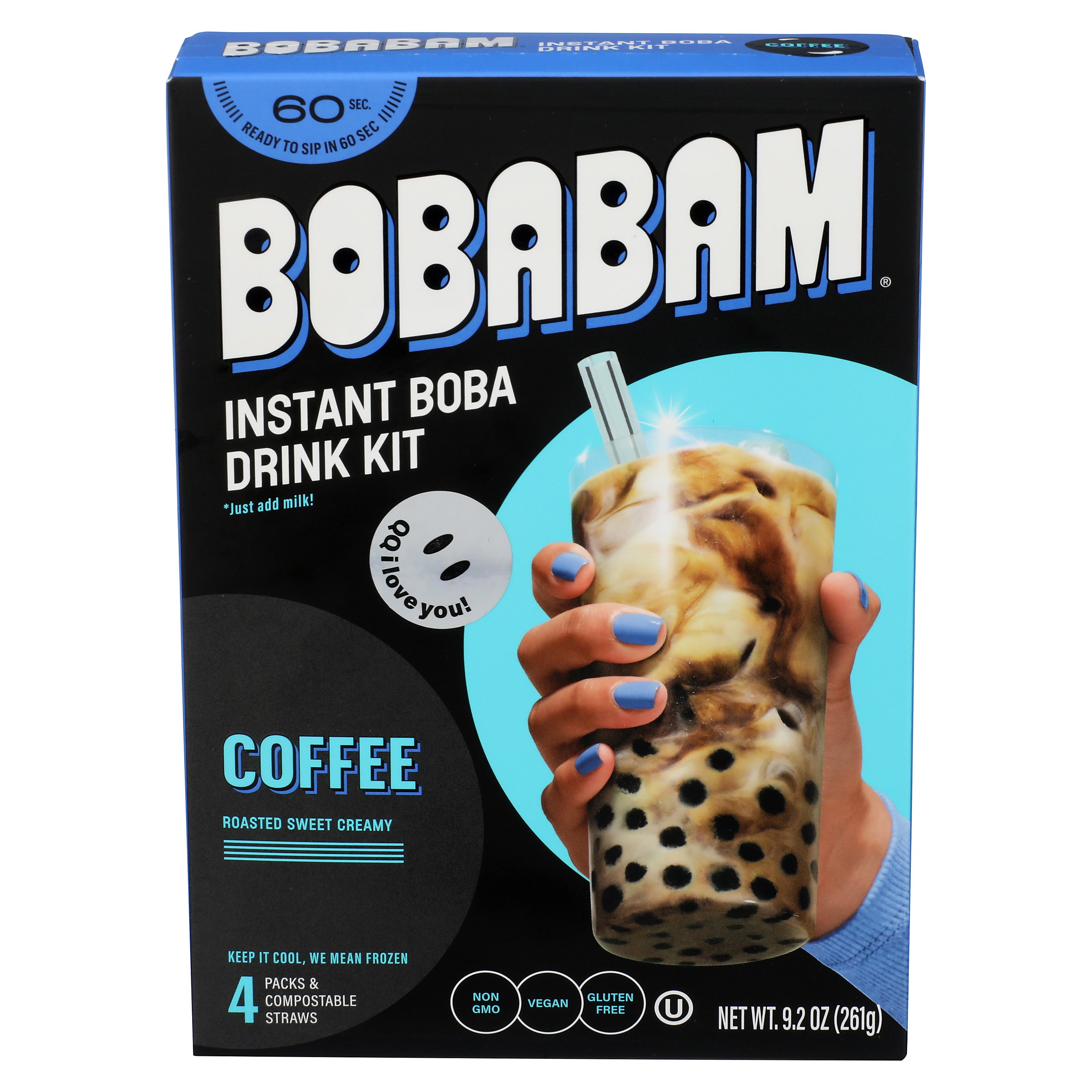Boba Bam Instant Boba Drink Kit Coffee - Shop Juice & smoothies at H-E-B