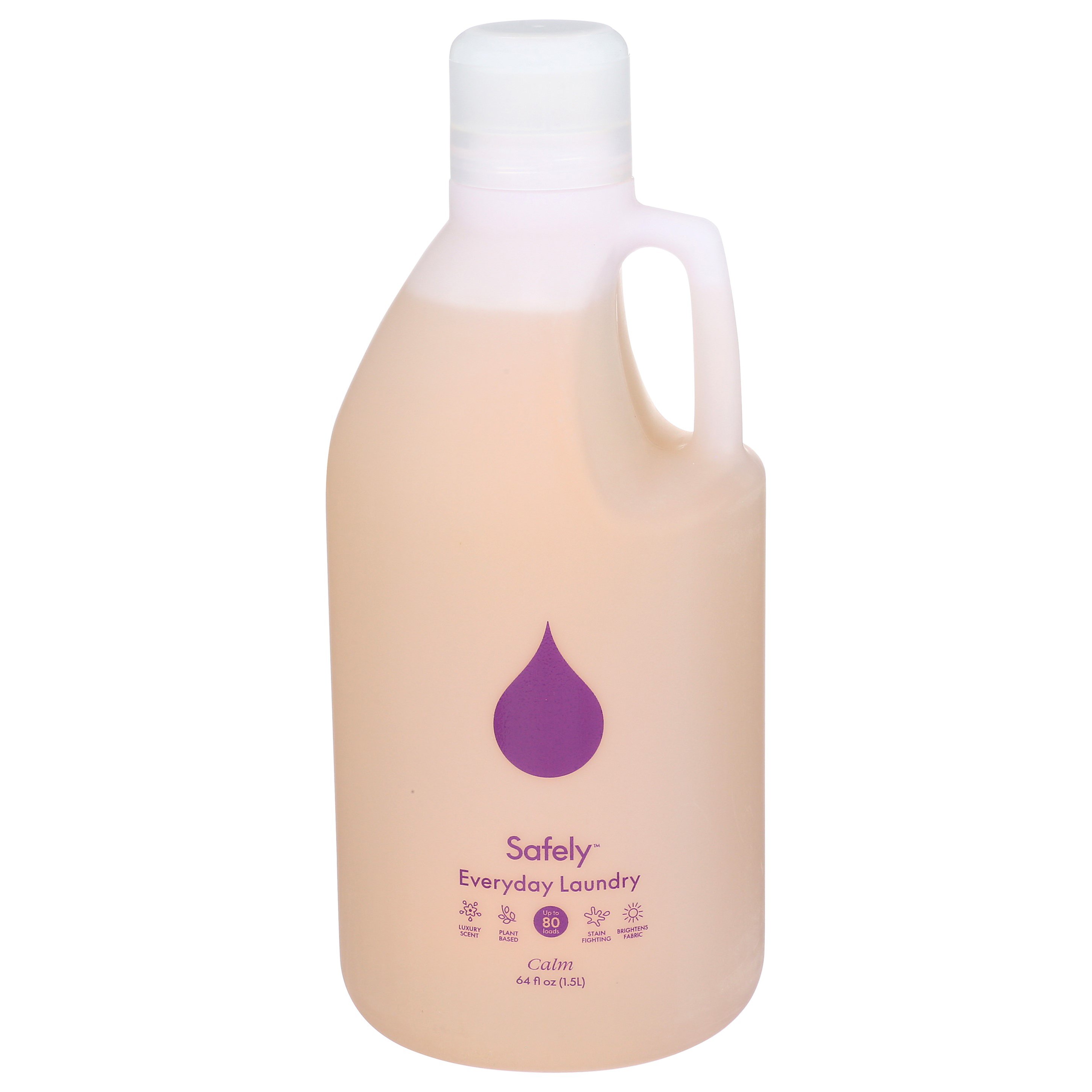 Safely Everyday Laundry Calm Laundry Detergent, 80 Loads - Shop ...