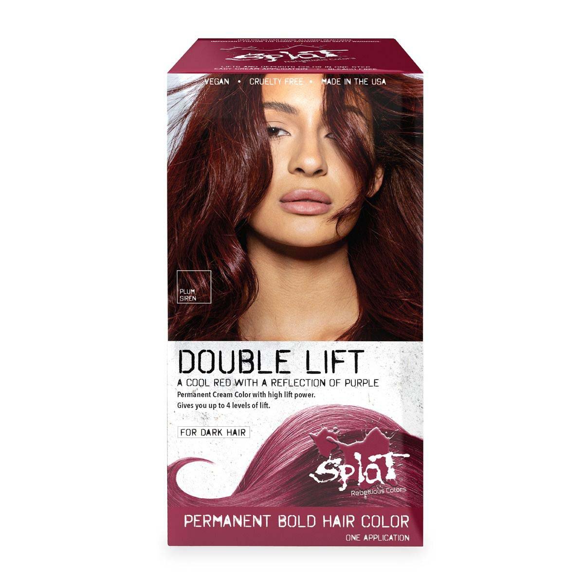 Splat Double Lift Hair Color Kit - Plum Siren - Shop Hair color at H-E-B