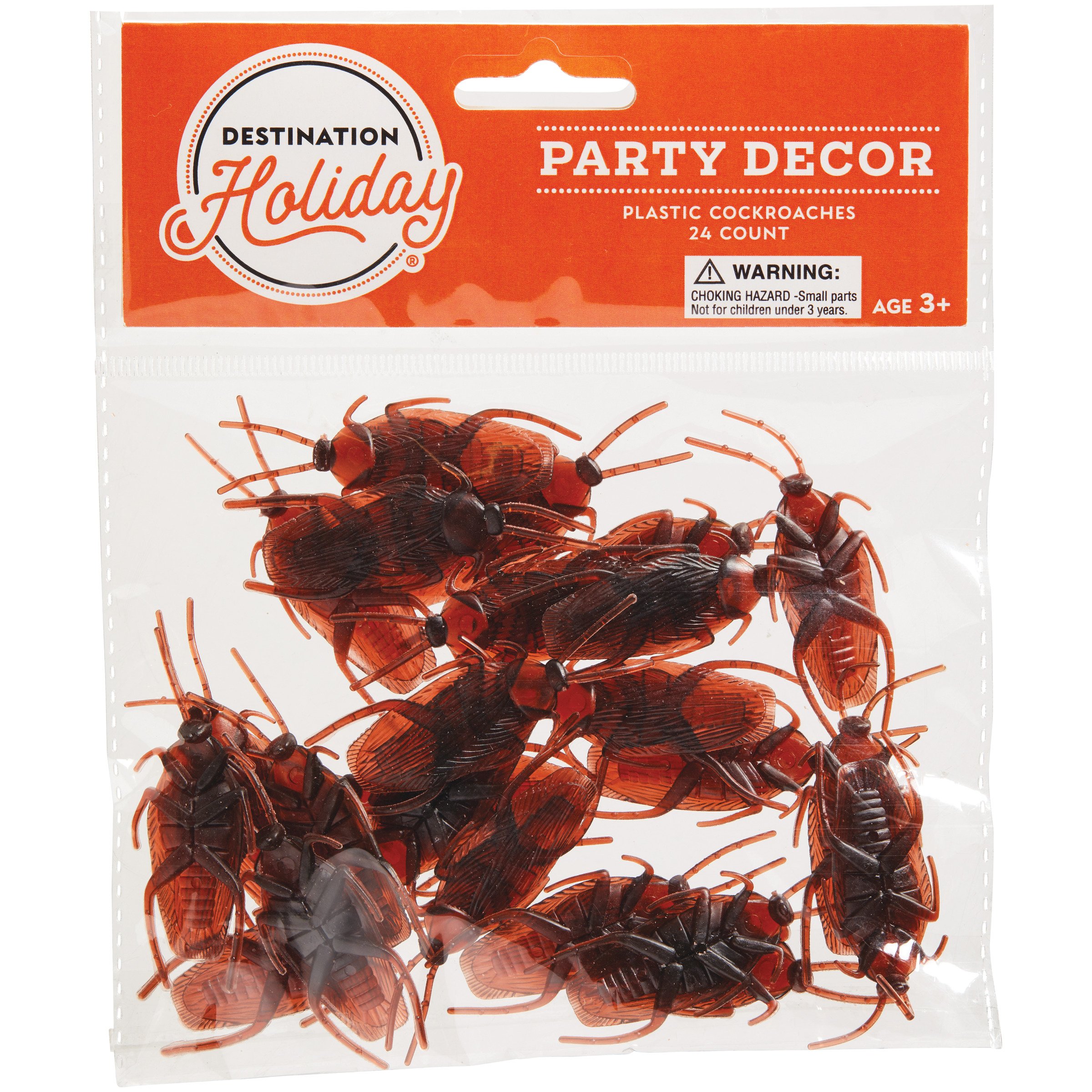 Destination Holiday Halloween Plastic Roaches - Shop Party decor at H-E-B