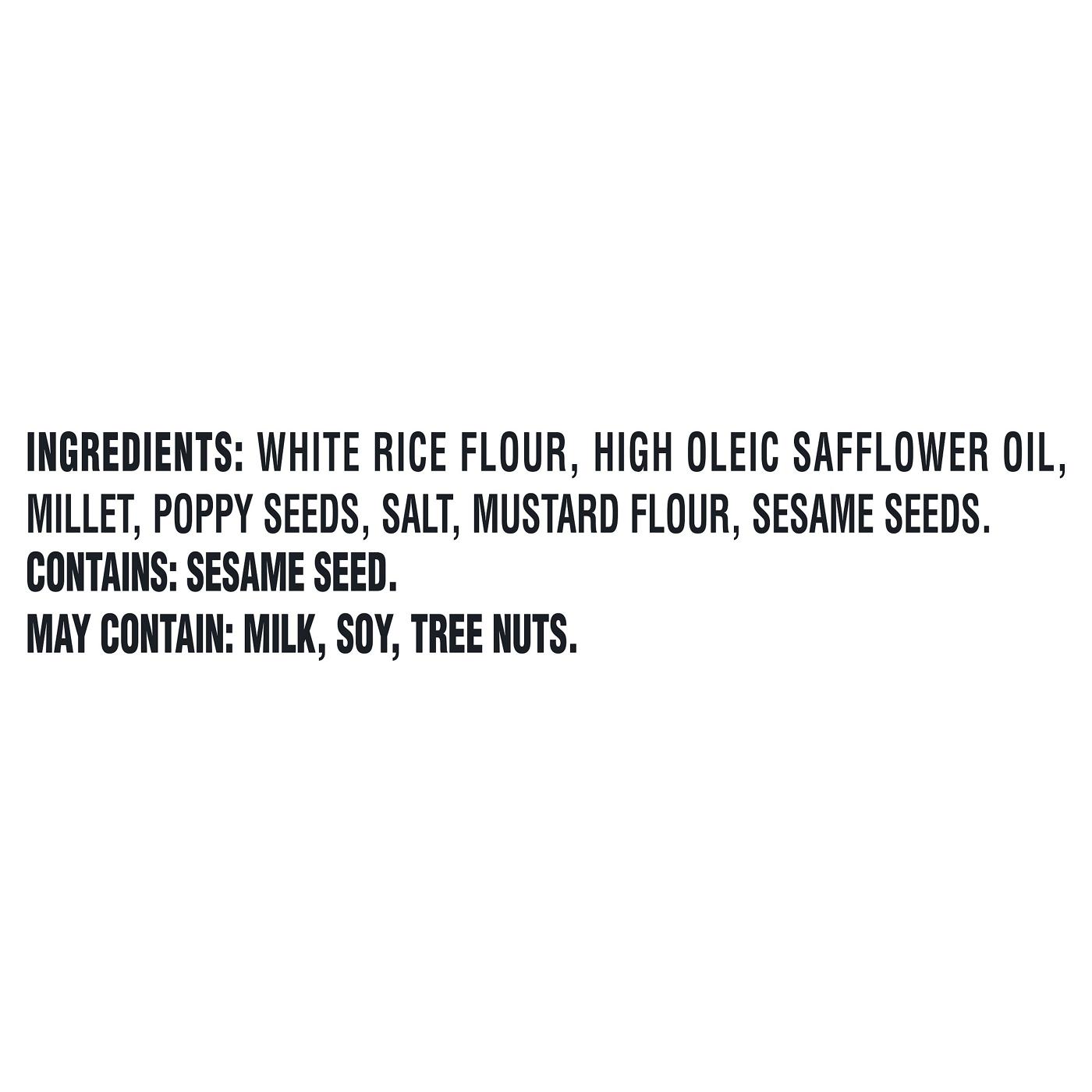 Good Thins Gluten Free Mixed Seed Poppy & Sesame Rice Snacks - Shop ...