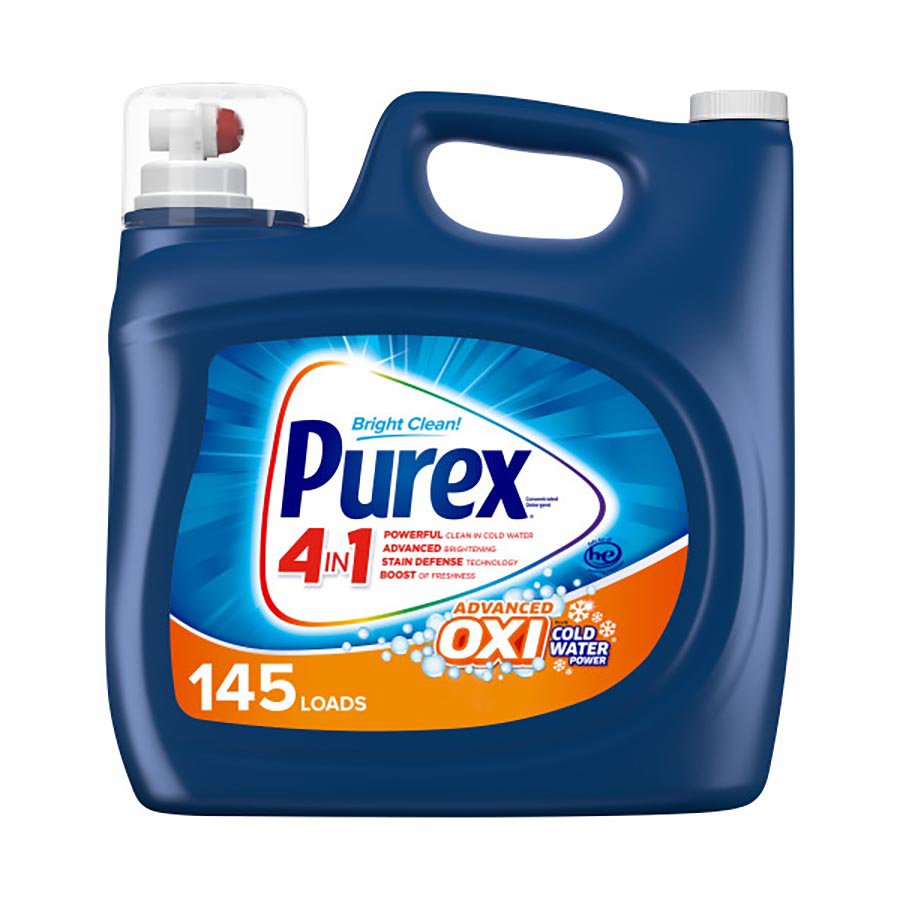 Purex Purex Liquid Laundry Detergent Plus OXI Stain Defense Technology ...