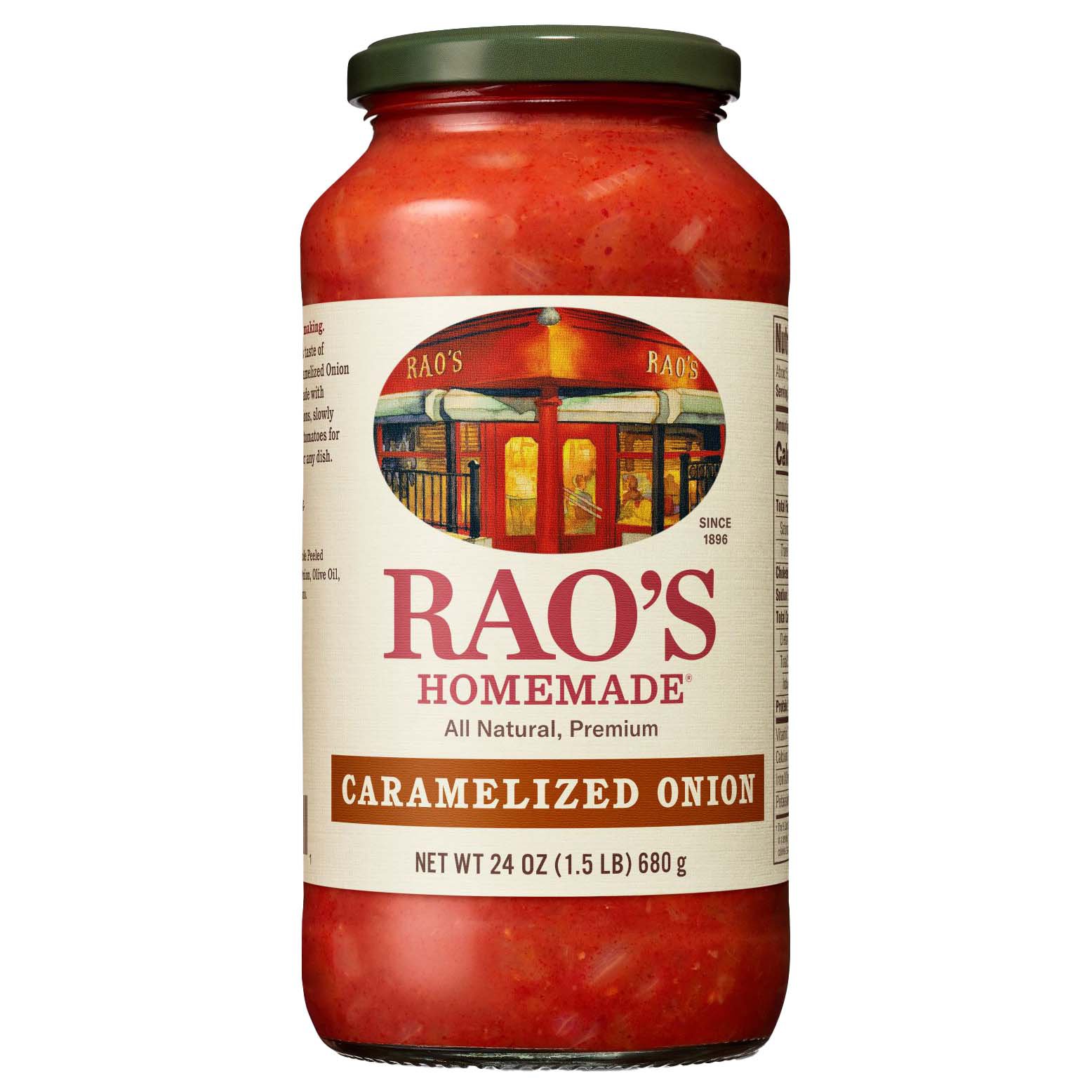 RAO'S HOMEMADE Homemade Caramelized Onion Sauce - Shop Pasta sauces at ...