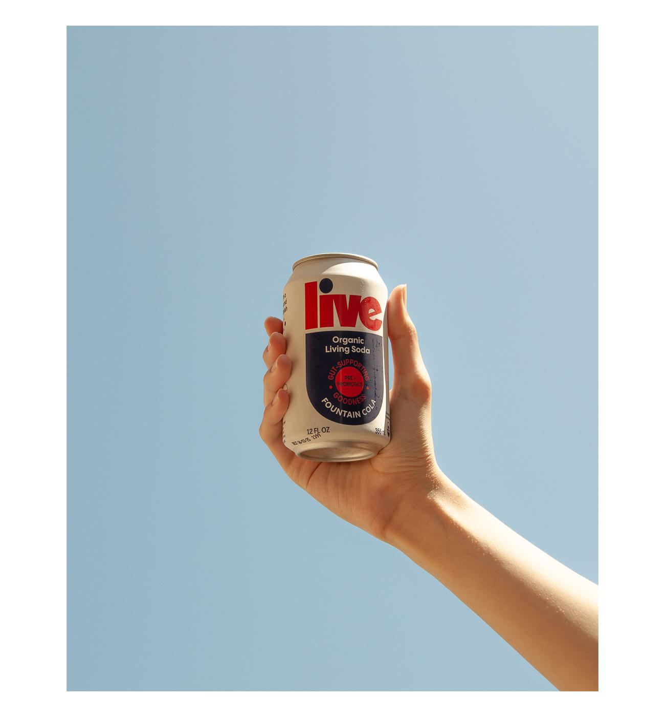 LIVE Soda Organic Probiotic Cola - Shop Soda at H-E-B