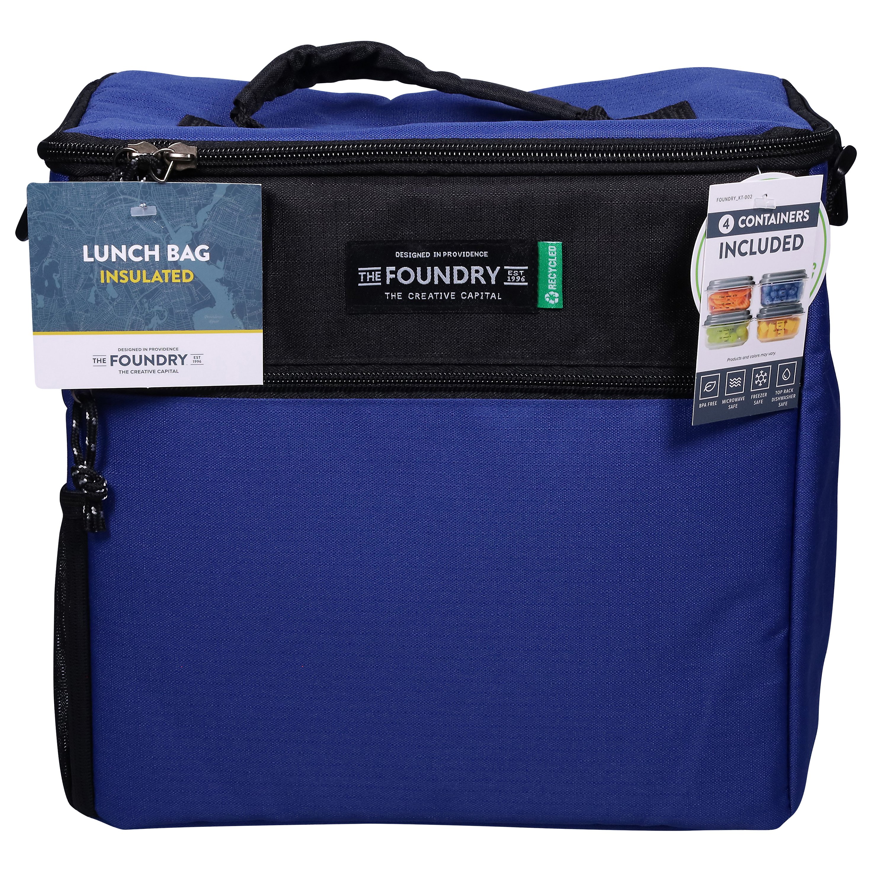 Fit + Fresh Foundry Lunch Bag Kit - Blue - Shop Lunch boxes at H-E-B