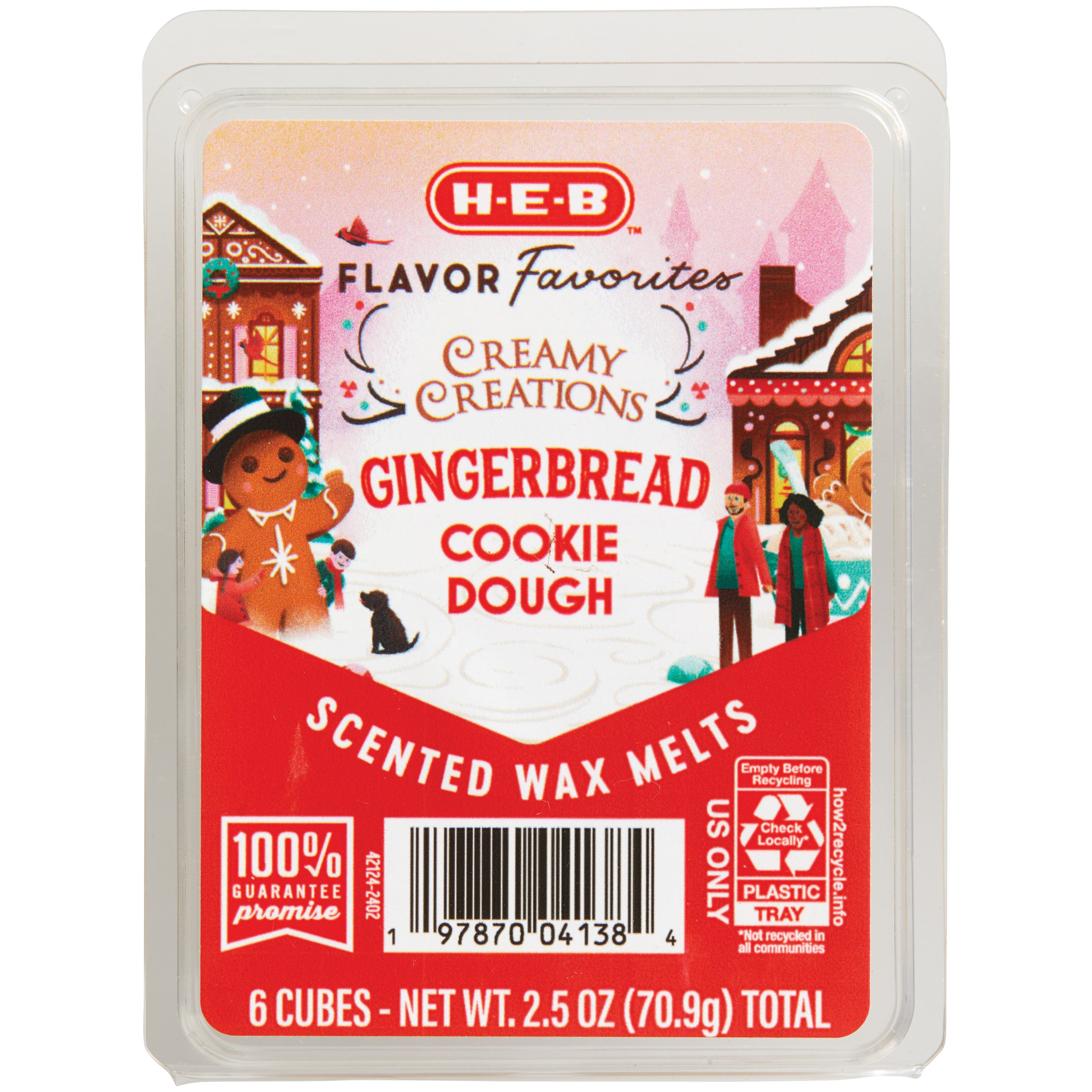 H-E-B Flavor Favorites Creamy Creations Gingerbread Cookie Dough ...