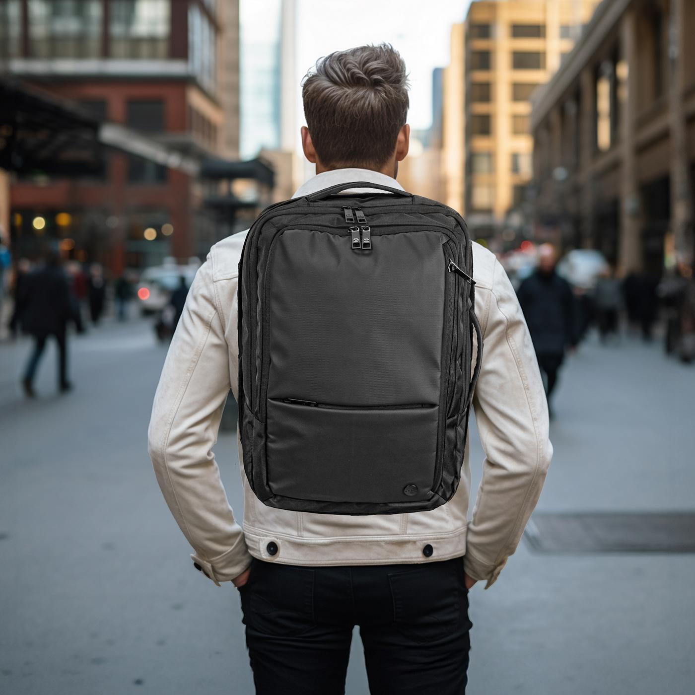 Primo Overnight Laptop Backpack - Black - Shop Backpacks at H-E-B