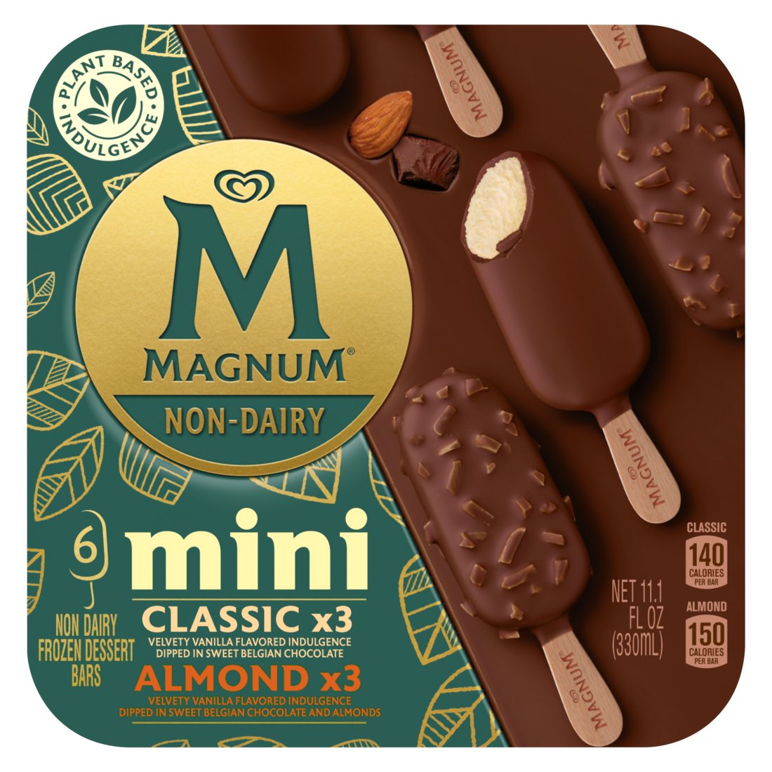 Magnum Non-Dairy Mini Variety Frozen Dessert Bars - Shop Bars & pops at ...