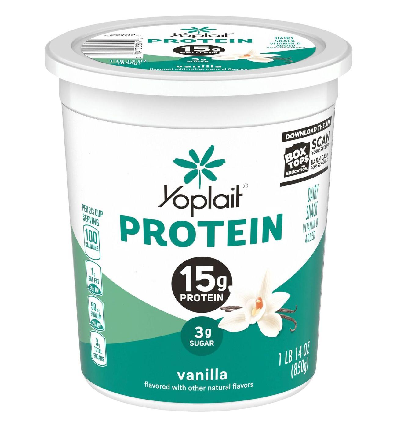 Yoplait Protein Yogurt Vanilla Shop Yogurt At H E B