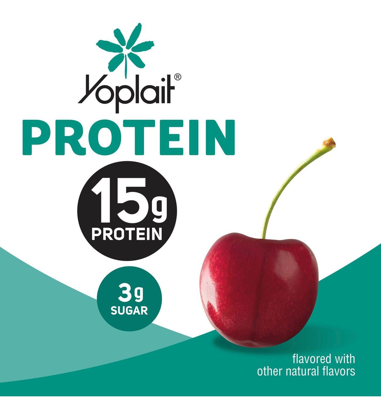 Yoplait 15g Protein Cherry Yogurt - Shop Yogurt at H-E-B