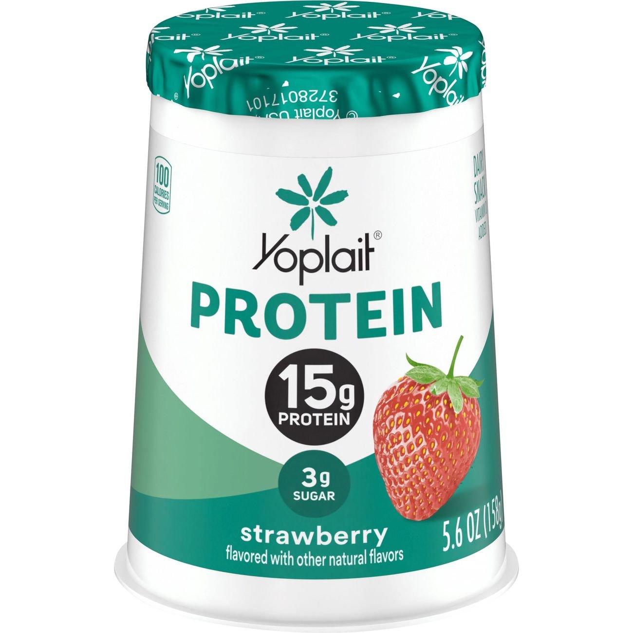 Yoplait Protein 15g Protein Strawberry Yogurt - Shop Yogurt at H-E-B