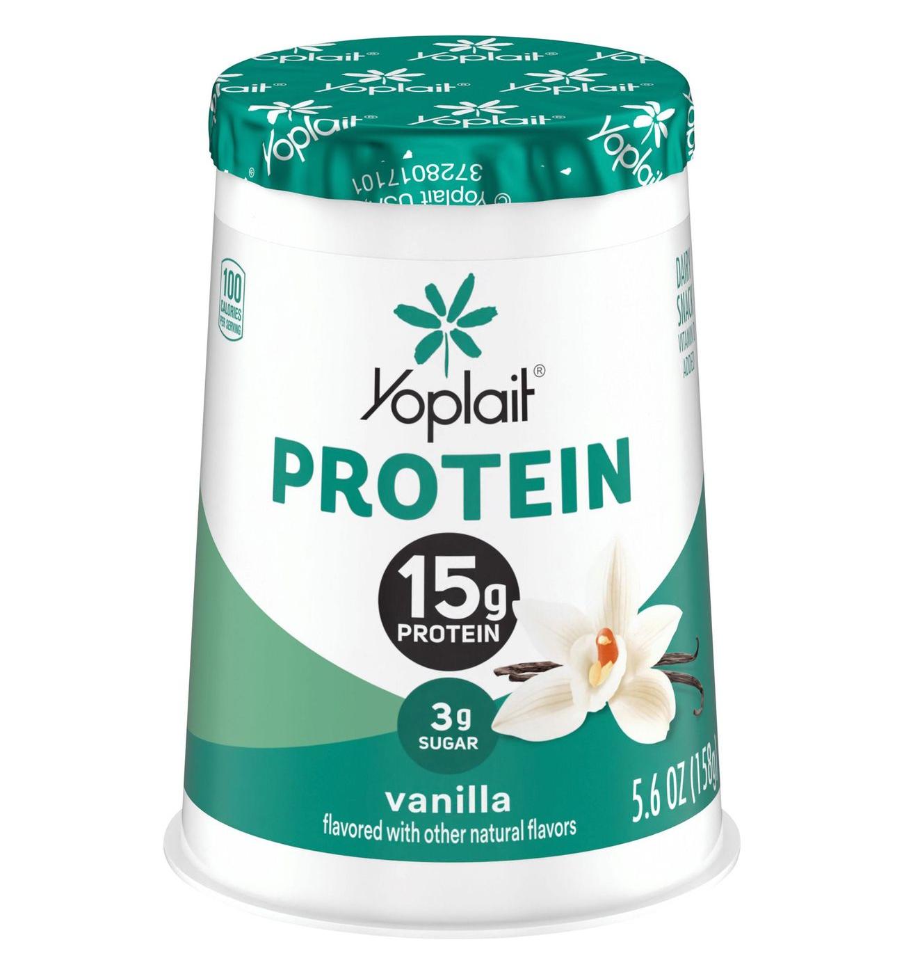 Yoplait 15g Protein Vanilla Yogurt - Shop Yogurt at H-E-B