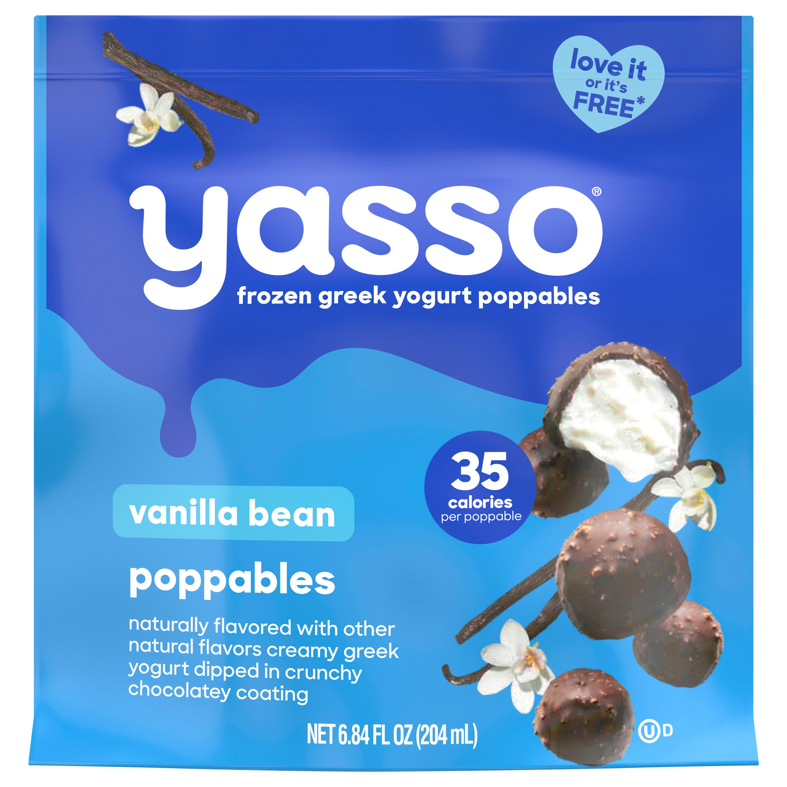 Yasso Greek Yogurt Poppables - Vanilla Bean - Shop Bars & pops at H-E-B
