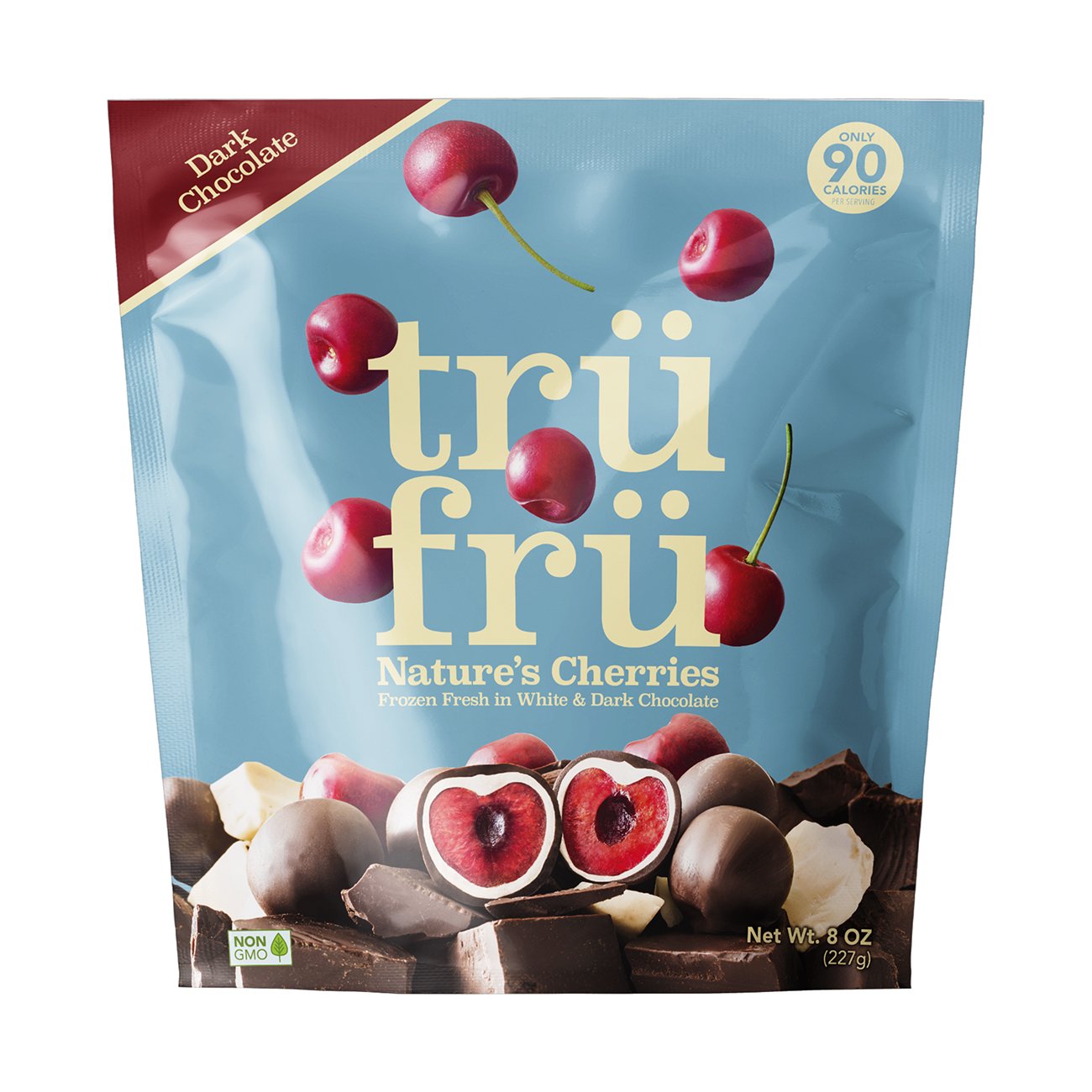 Tru Fru Nature's Cherries - White & Dark Chocolate - Shop Bars & pops ...