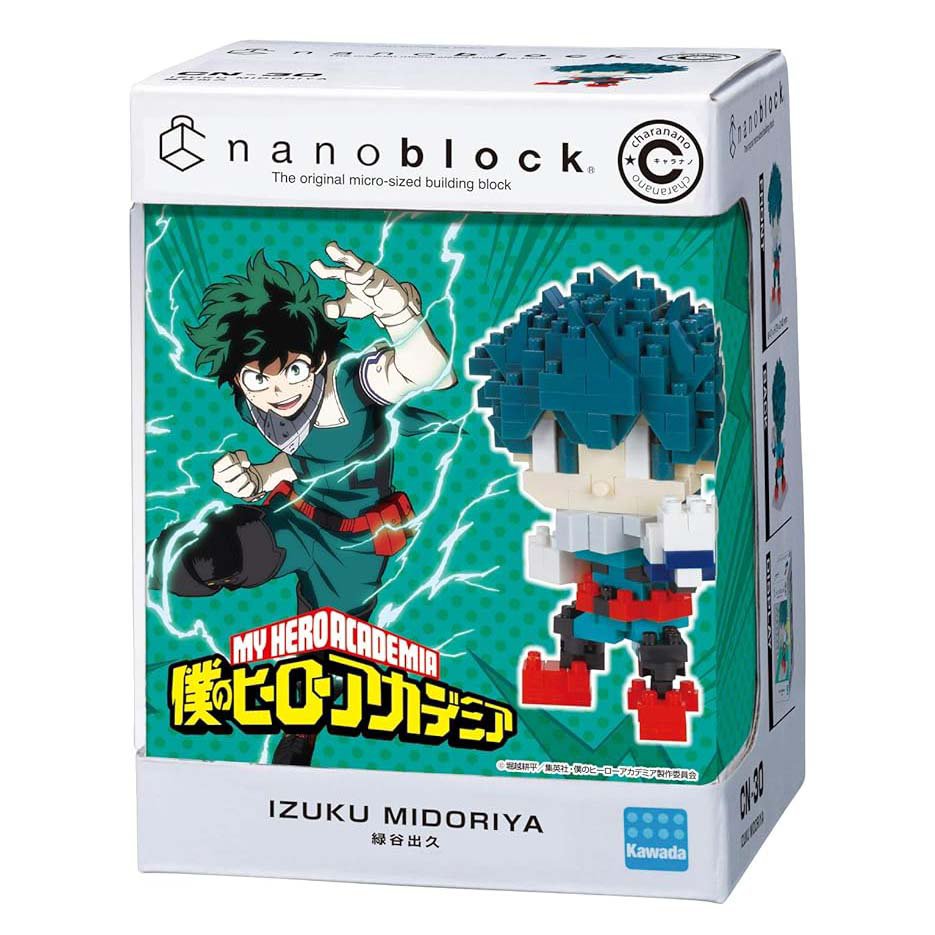 Bandai Nanoblock Charanano My Hero Academia Izuki Midoriya Set - Shop Lego & building blocks at ...