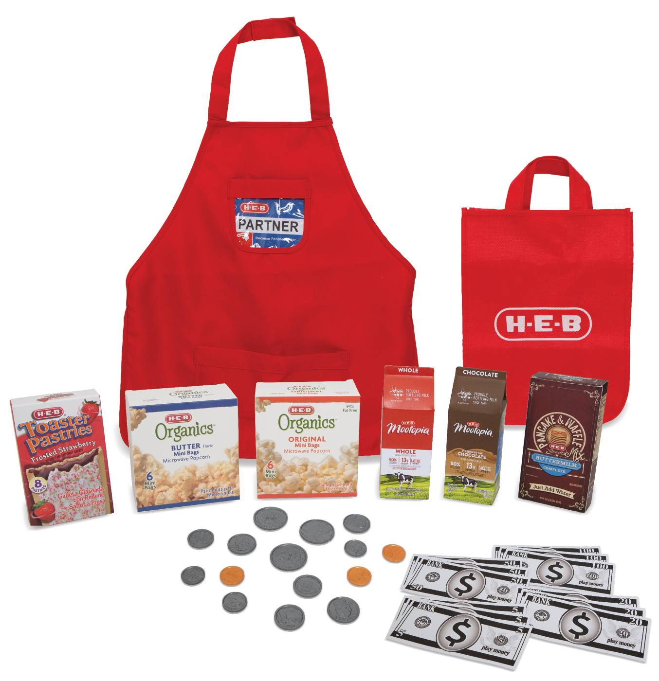 H-E-B Beyond Imagination! Cashier Accessory Playset - Shop Dress up ...