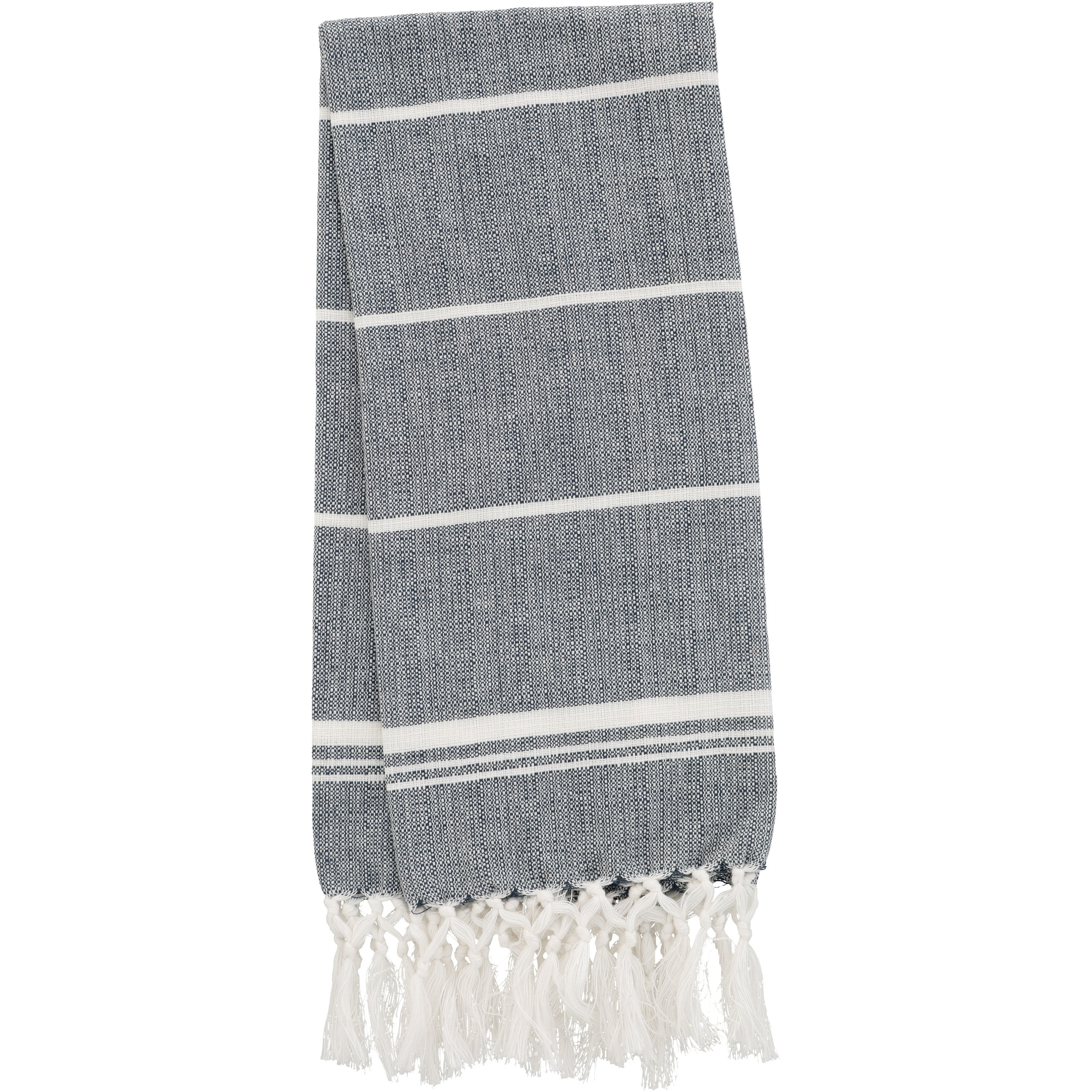 Haven + Key Striped Chambray Kitchen Towel - Orion Blue - Shop Kitchen linens at H-E-B