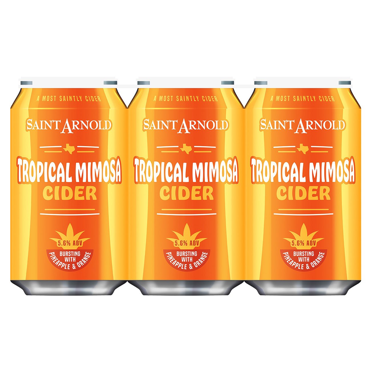 Saint Arnold Tropical Mimosa Cider 6 pk Cans - Shop Hard cider at H-E-B