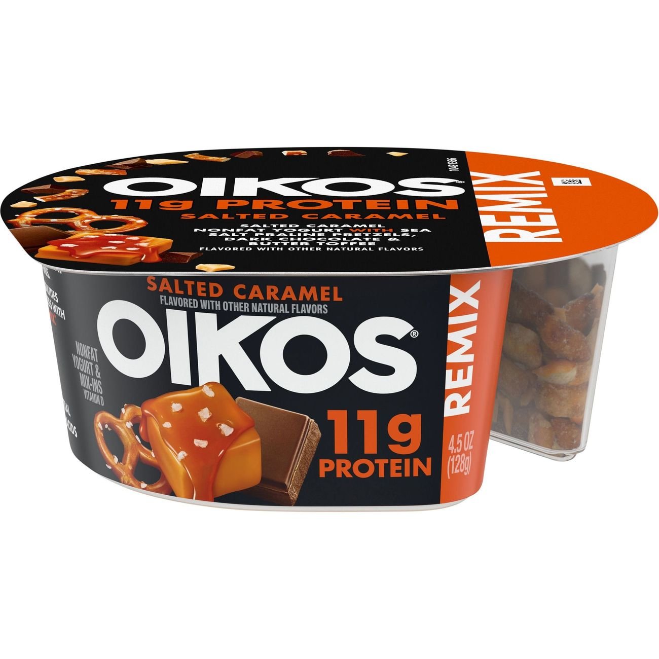 Oikos Remix Salted Caramel Greek Yogurt - Shop Yogurt at H-E-B