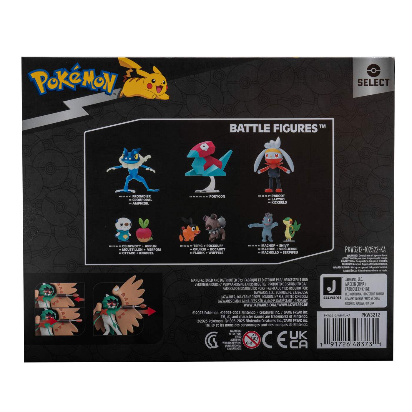 Pokémon Select Rowlet Evolution Multi-Pack - Shop Action Figures ...