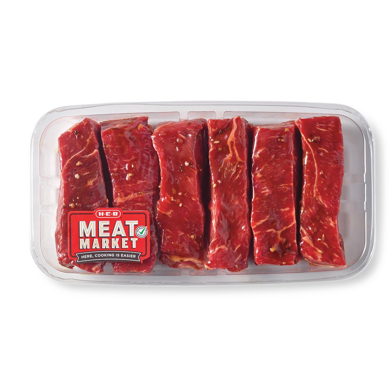 H-E-B Meat Market Marinated Boneless Texas-Style Beef Ribs – Korean BBQ ...