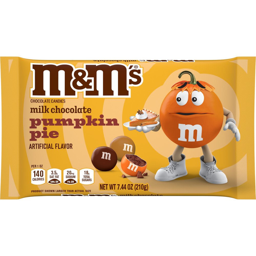 M&M'S Pumpkin Pie Milk Chocolate Candy - Shop Candy at H-E-B