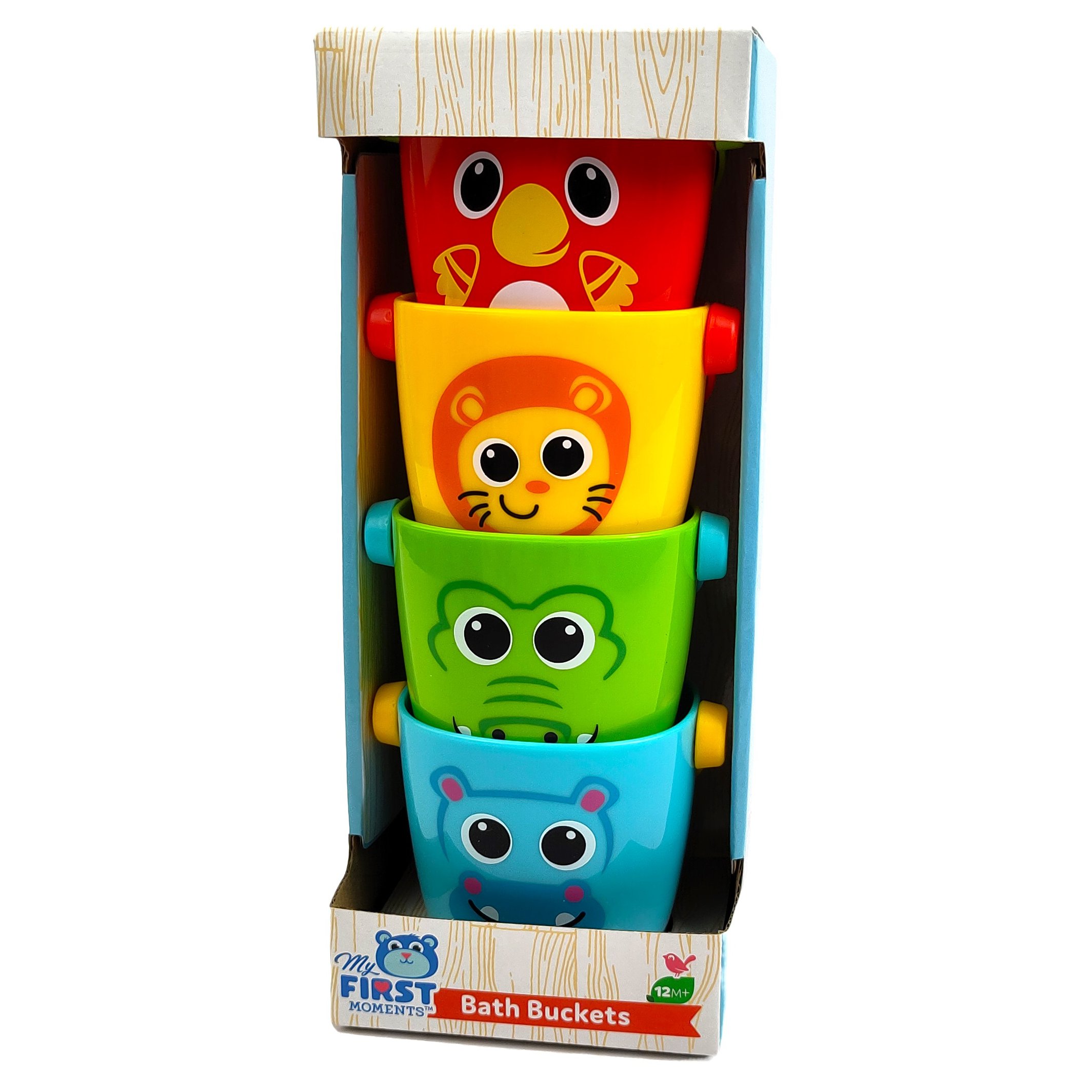 My First Moments Animal Bath Buckets - Shop Baby toys at H-E-B