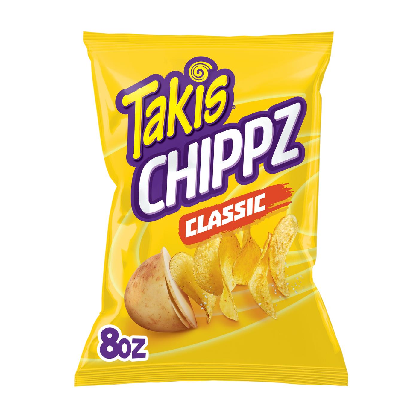 Takis Classic Chippz Salt Thin-Cut Potato Chips Sharing Size Bag - Shop ...