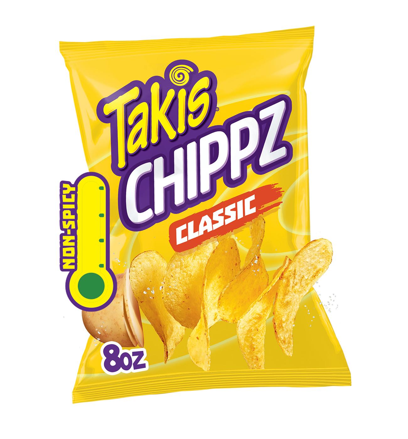 Takis Classic Chippz Salt Thin-Cut Potato Chips Sharing Size Bag - Shop ...