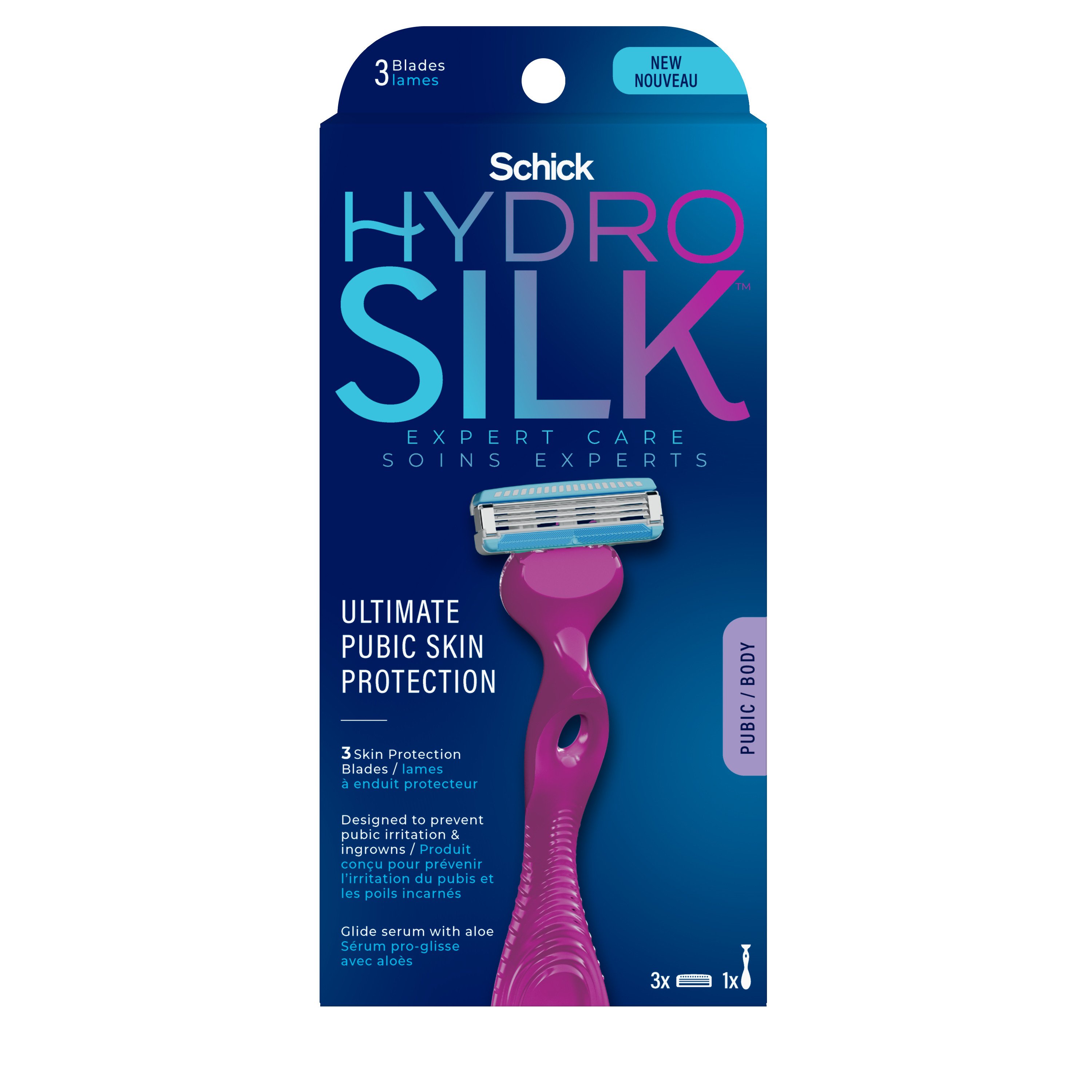 Schick Hydro Silk Ultimate Pubic Skin Protection Kit - Shop Razors ...