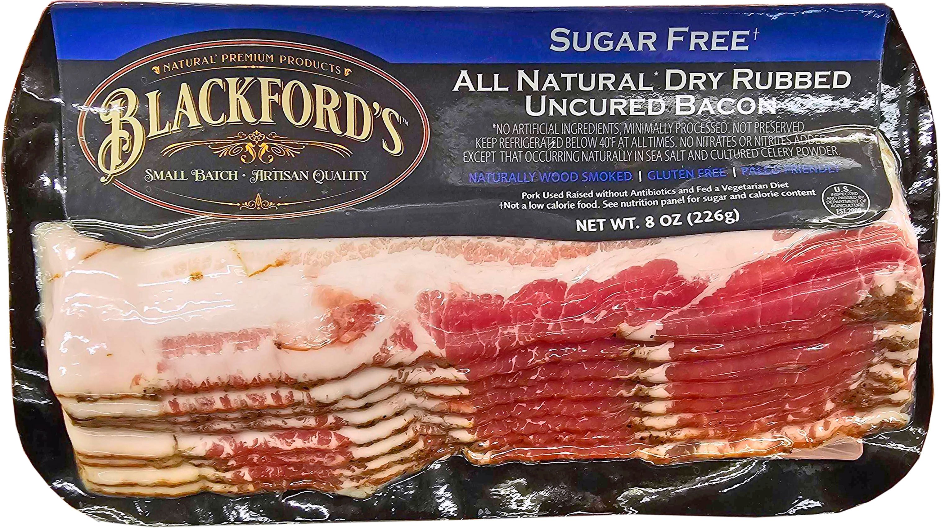 Blackford's Sugar Free Uncured Bacon - Shop Bacon at H-E-B