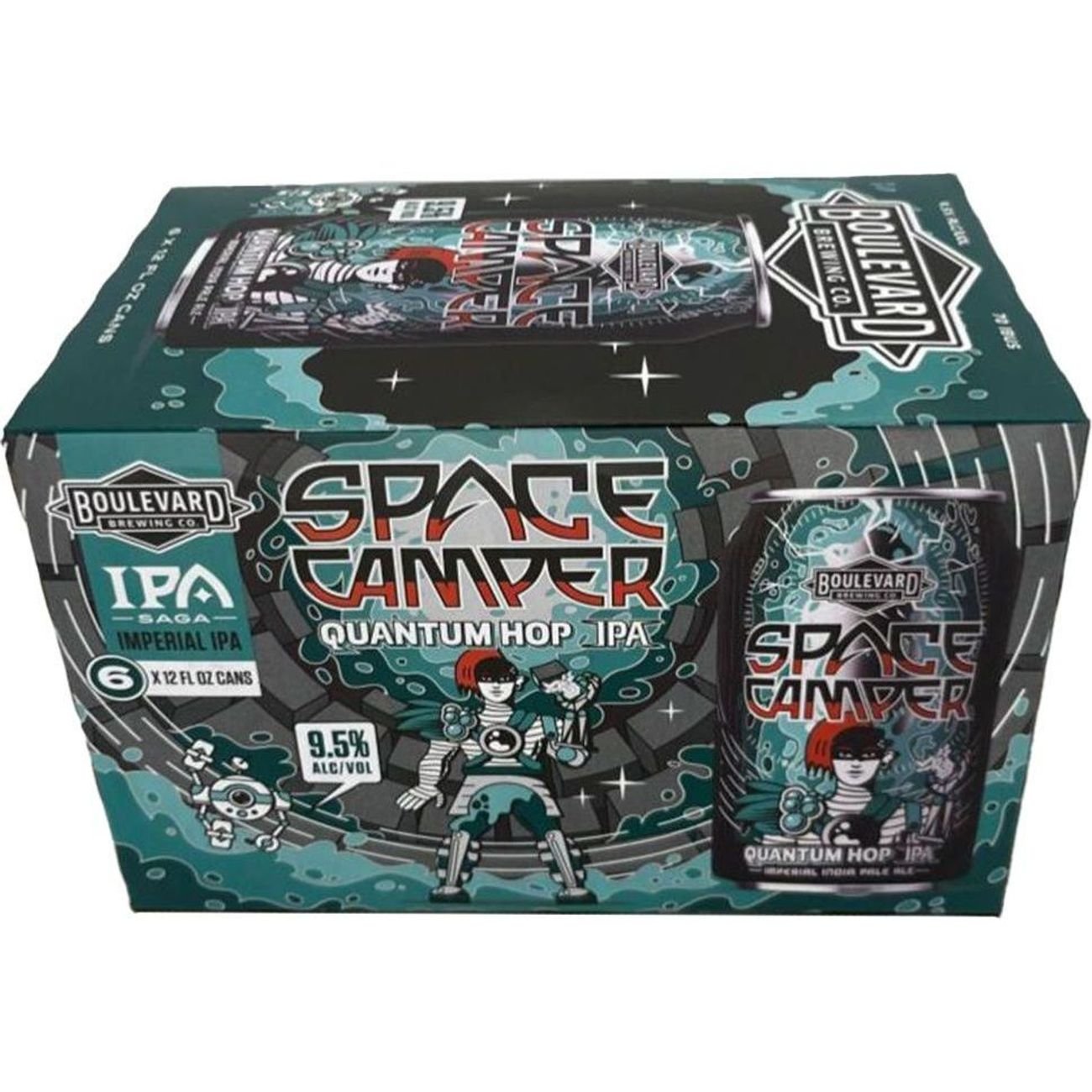 Boulevard Space Camper Quantum Hop IPA Craft Beer 6 pk Cans - Shop Beer ...