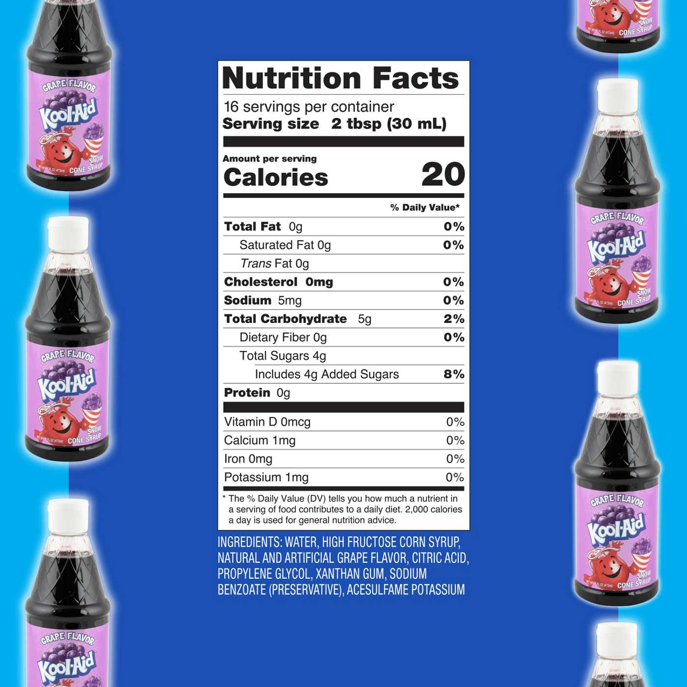 Kool-Aid Snow Cone Syrup - Grape - Shop Candy at H-E-B