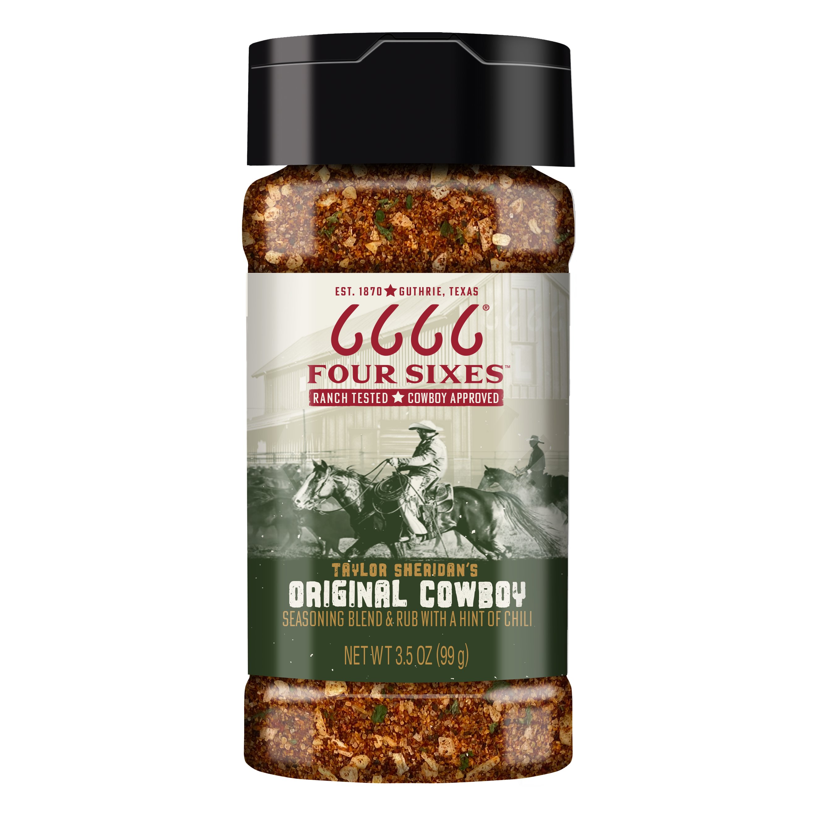 Four Sixes Taylor Sheridan’s Original Cowboy Seasoning - Shop Spice ...