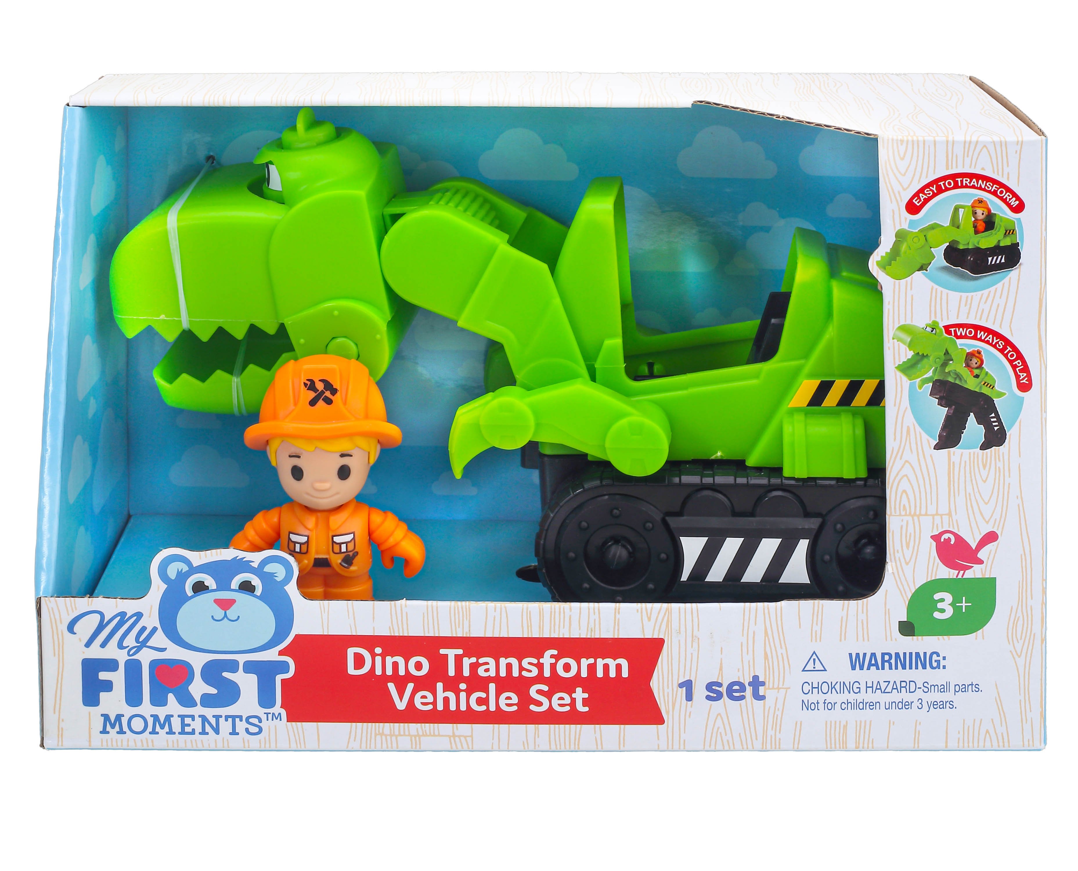My First Moments Dino Transform Loader Playset - Shop Baby toys at H-E-B