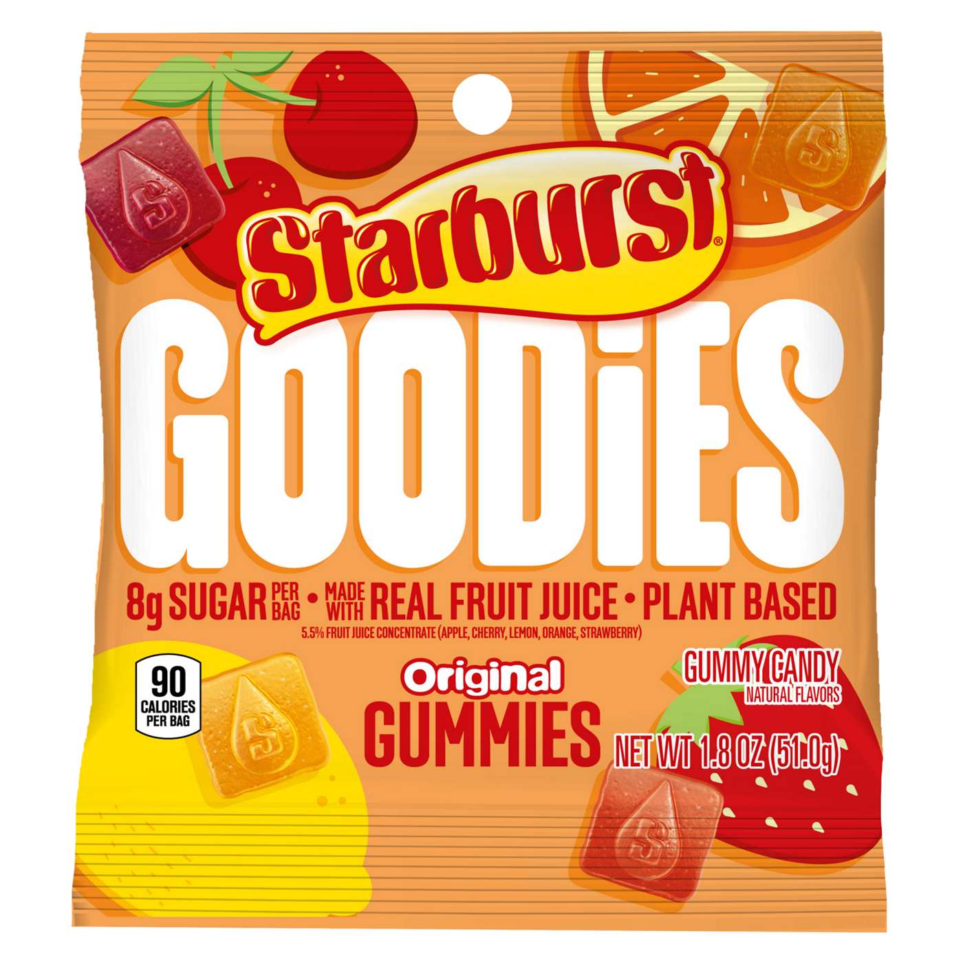 Starburst Goodies Original Plant Based Gummy Candy - Shop Candy at H-E-B