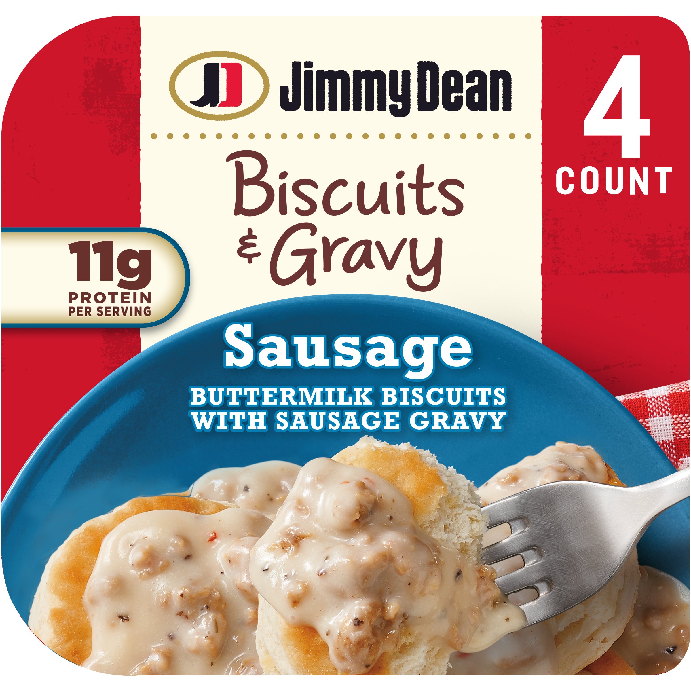 Jimmy Dean Biscuits & Gravy – Sausage - Shop Entrees & sides at H-E-B