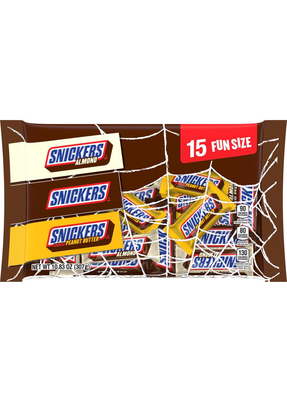 Snickers Assorted Fun Size Halloween Candy - Shop Candy at H-E-B